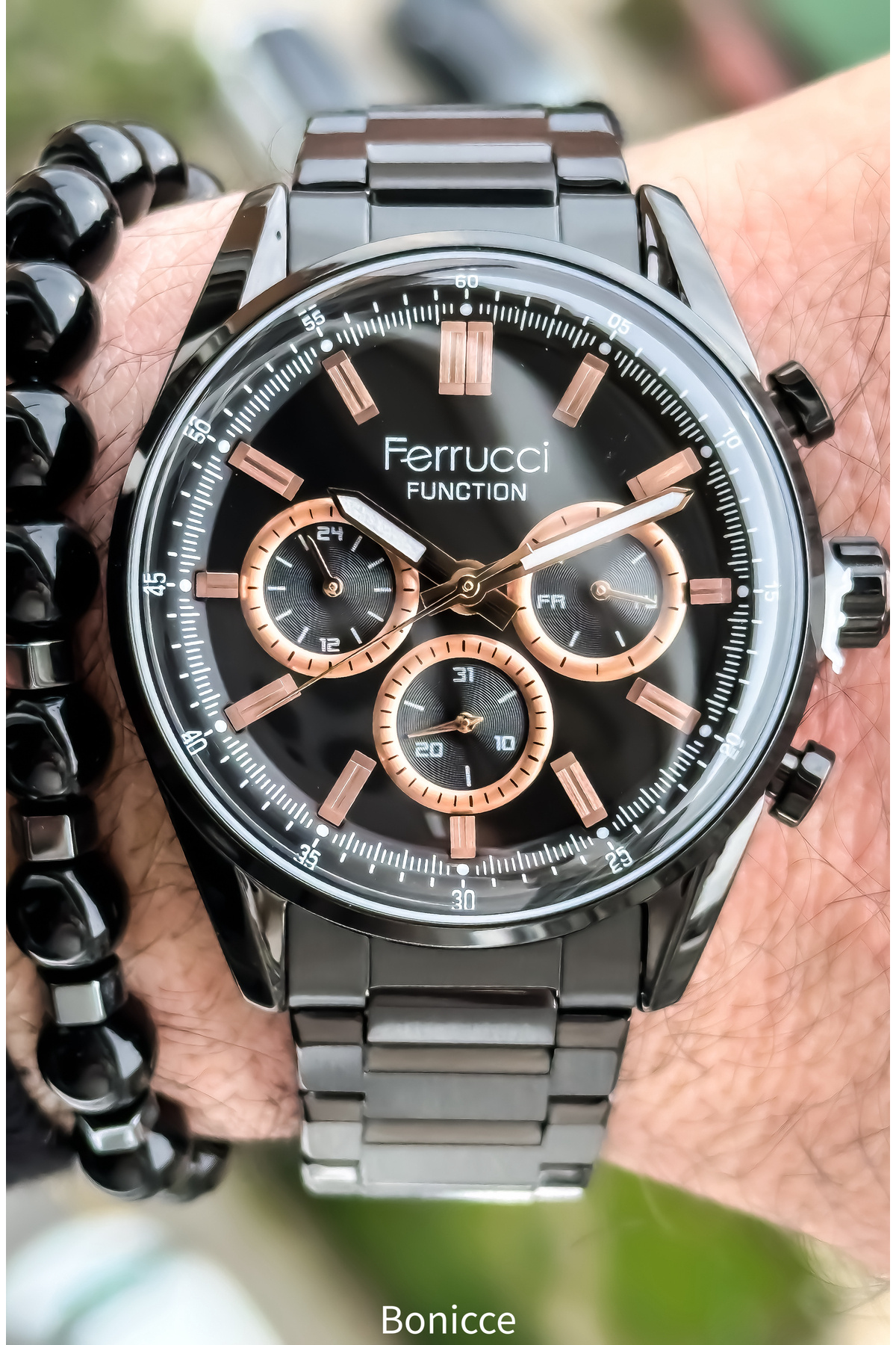 Ferrucci Function Özel Tasarım Erkek Kol Saati+bileklik Hediyeli ...