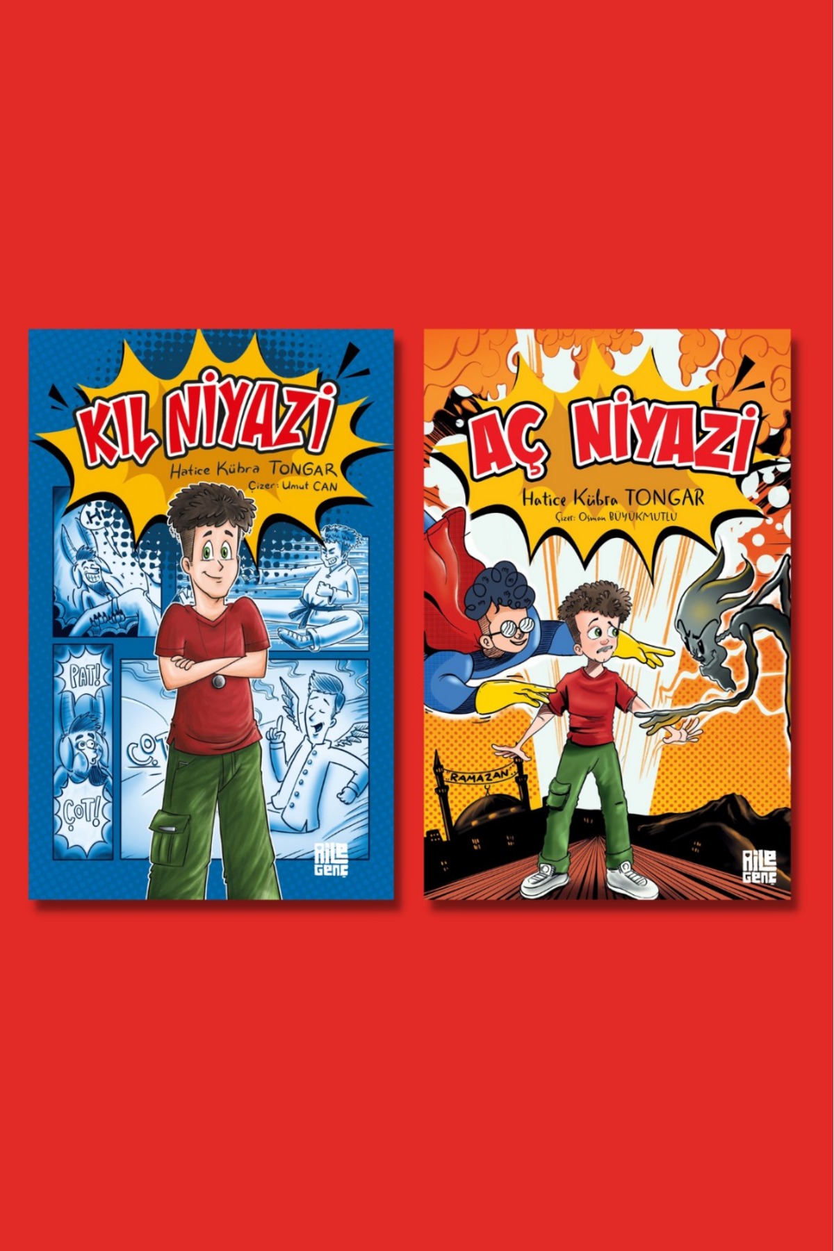 Aile Yayınları Aile Çizgi Roman 2 Li set / KIL NİYAZİ-AÇ NİYAZİ ...