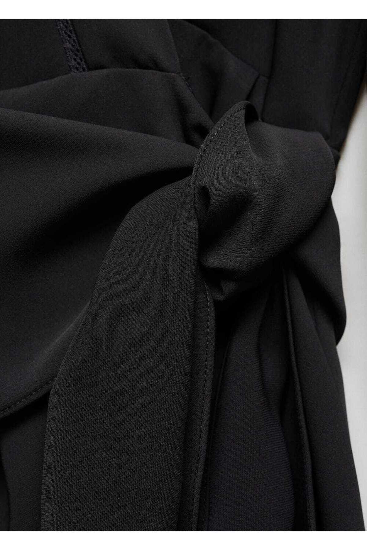 MANGO Fiyonklu anvelop elbise Fiyatı, Yorumları - Trendyol