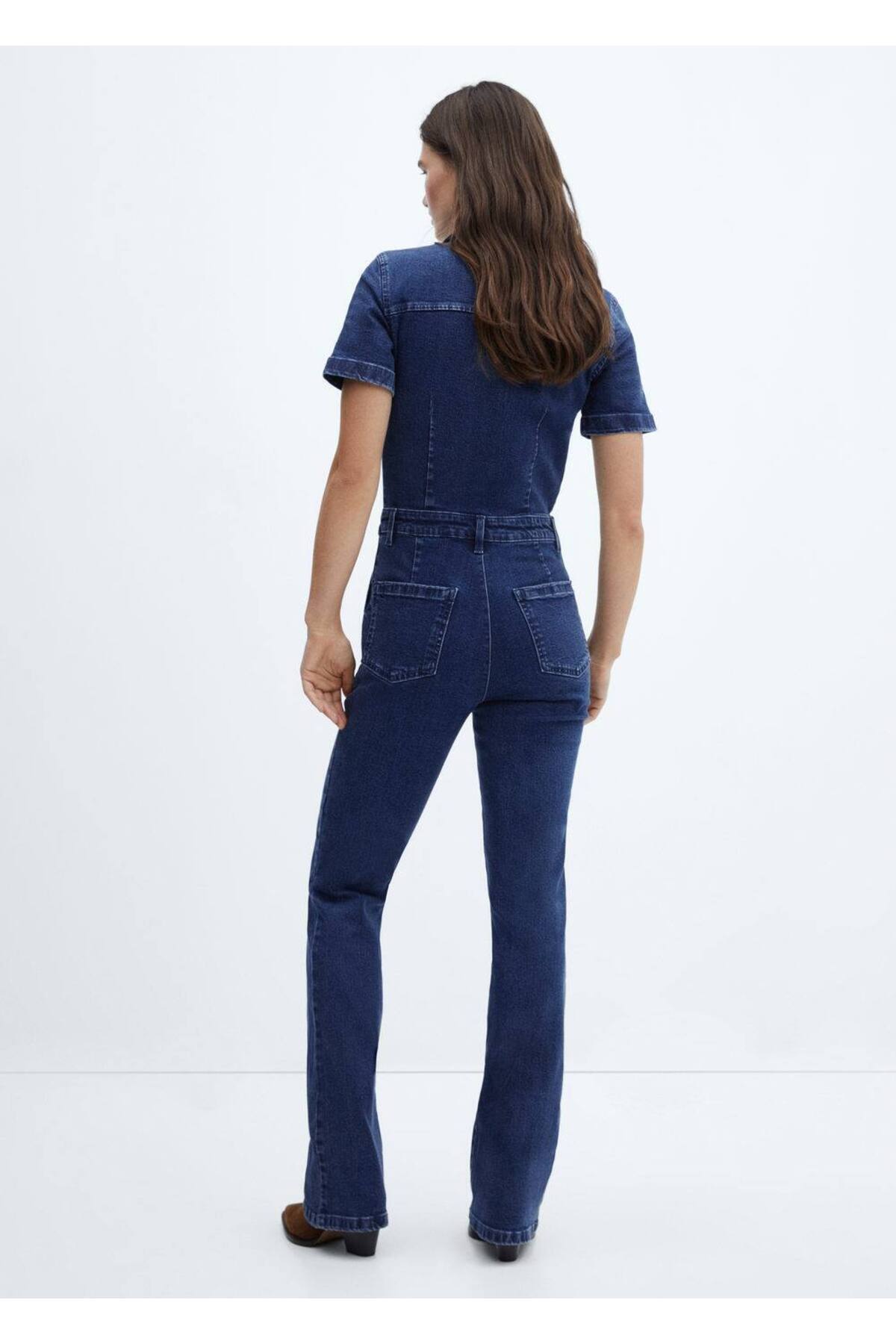 MANGO Fermuarlı Denim Tulum - Fiyatı, Yorumları