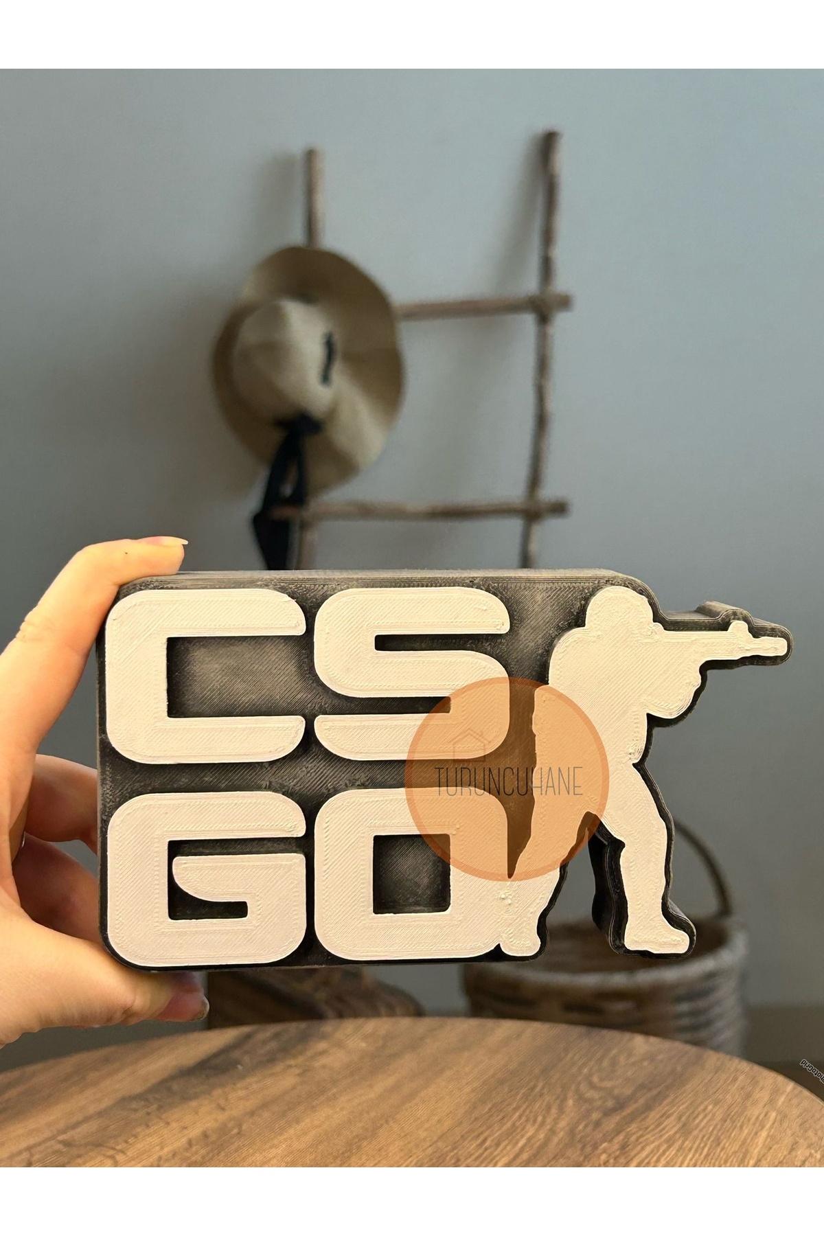 TURUNCUHANE CS:GO Oyunu Logosu Counter Strike Masa Üstü Logo Fiyatı ...