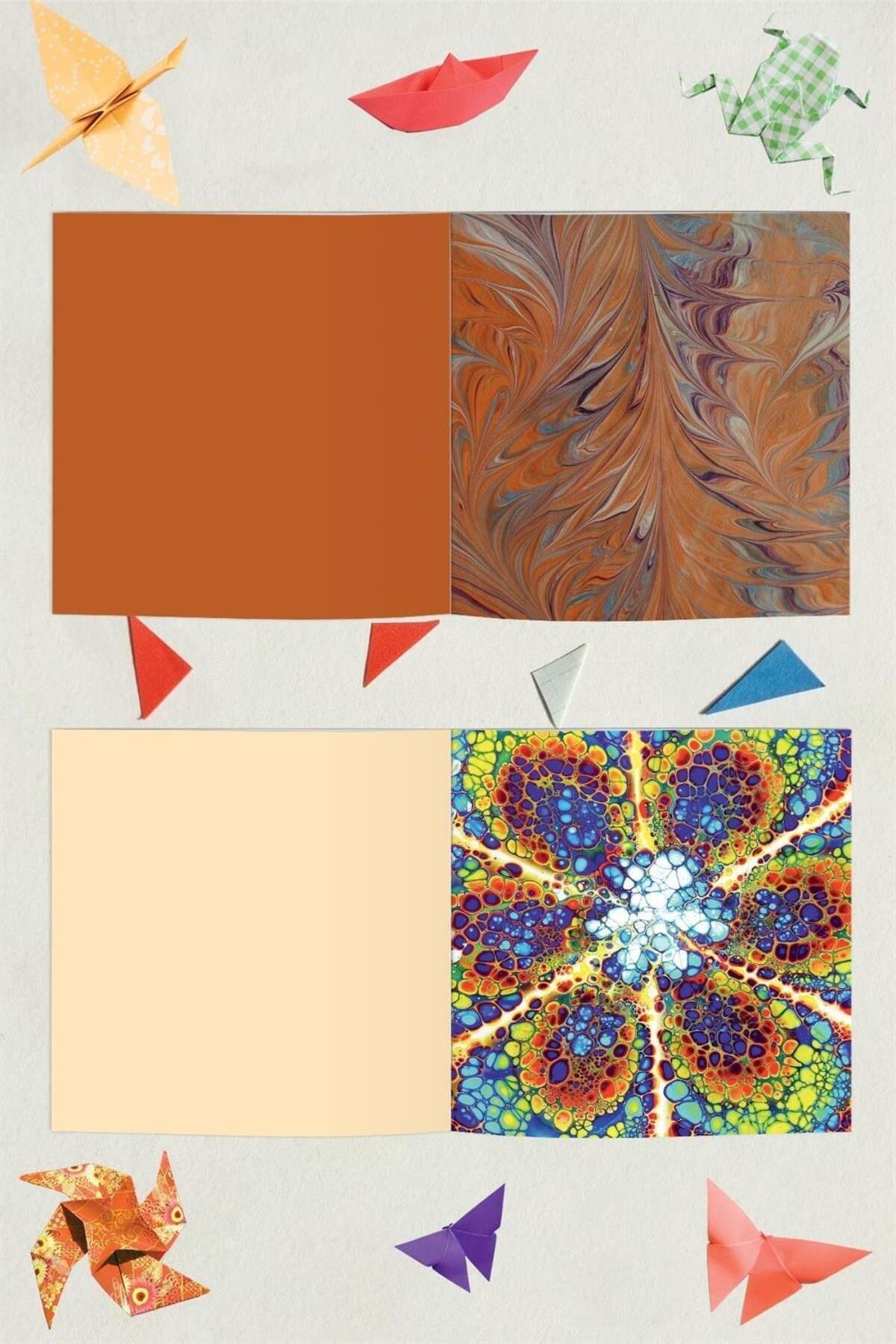 Le Color Origami 246 Kağıt Katlama Sanatı Ebru / Geometrik - Fiyatı ...