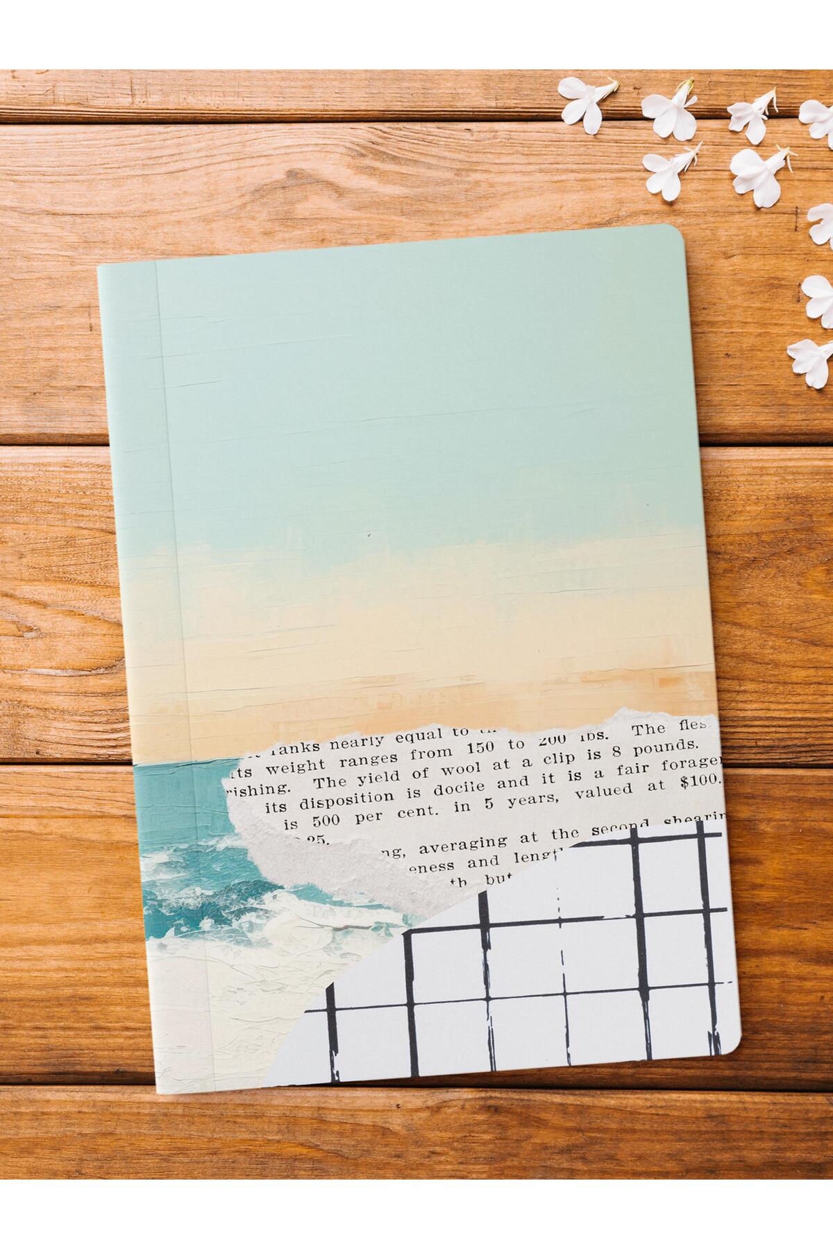 postifull Çizgisiz Defter, Vintage Retro Temalı Notebook, Not Defteri ...