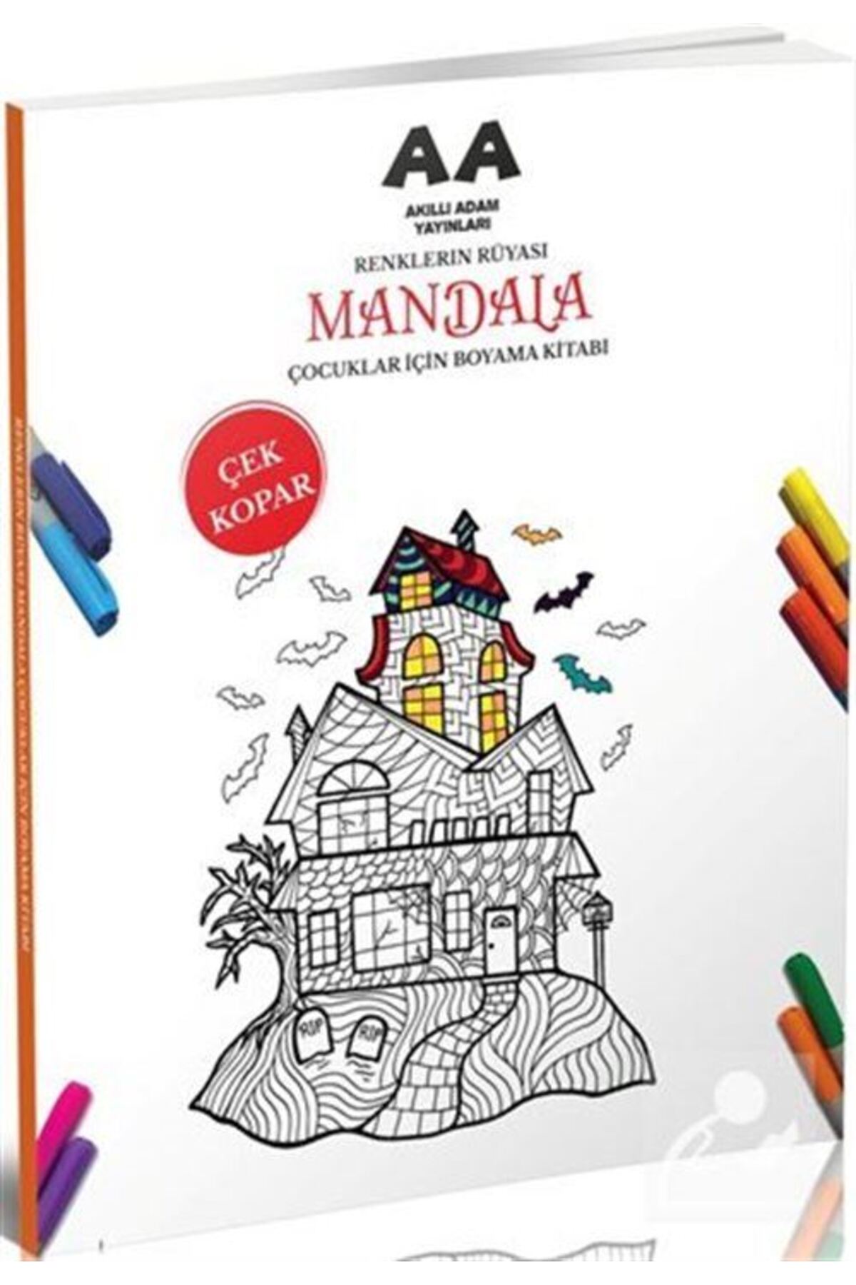 Akıllı Adam Mandala Renklerin Rüyası Çocuklar Için Boyama Kitabı ...