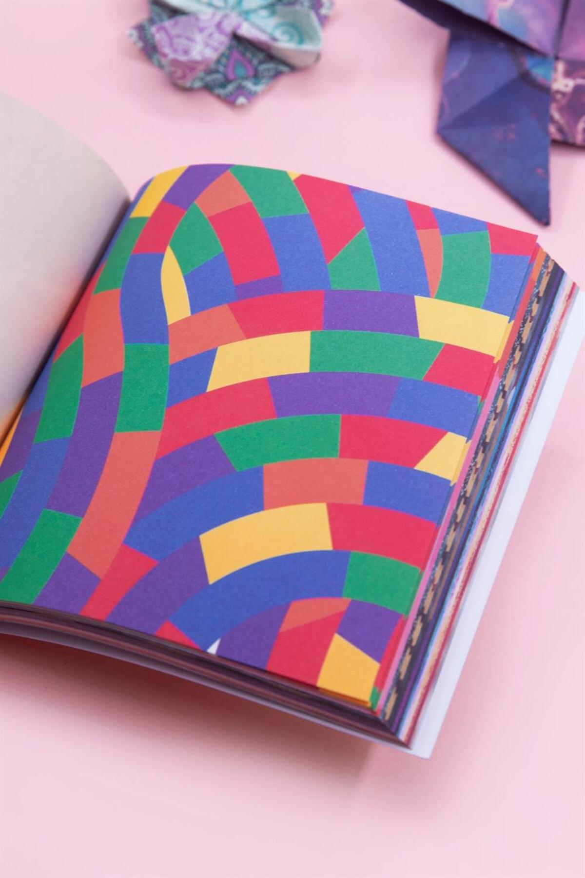 Le Color Origami 246 Kağıt Katlama Sanatı Ebru / Geometrik - Fiyatı ...