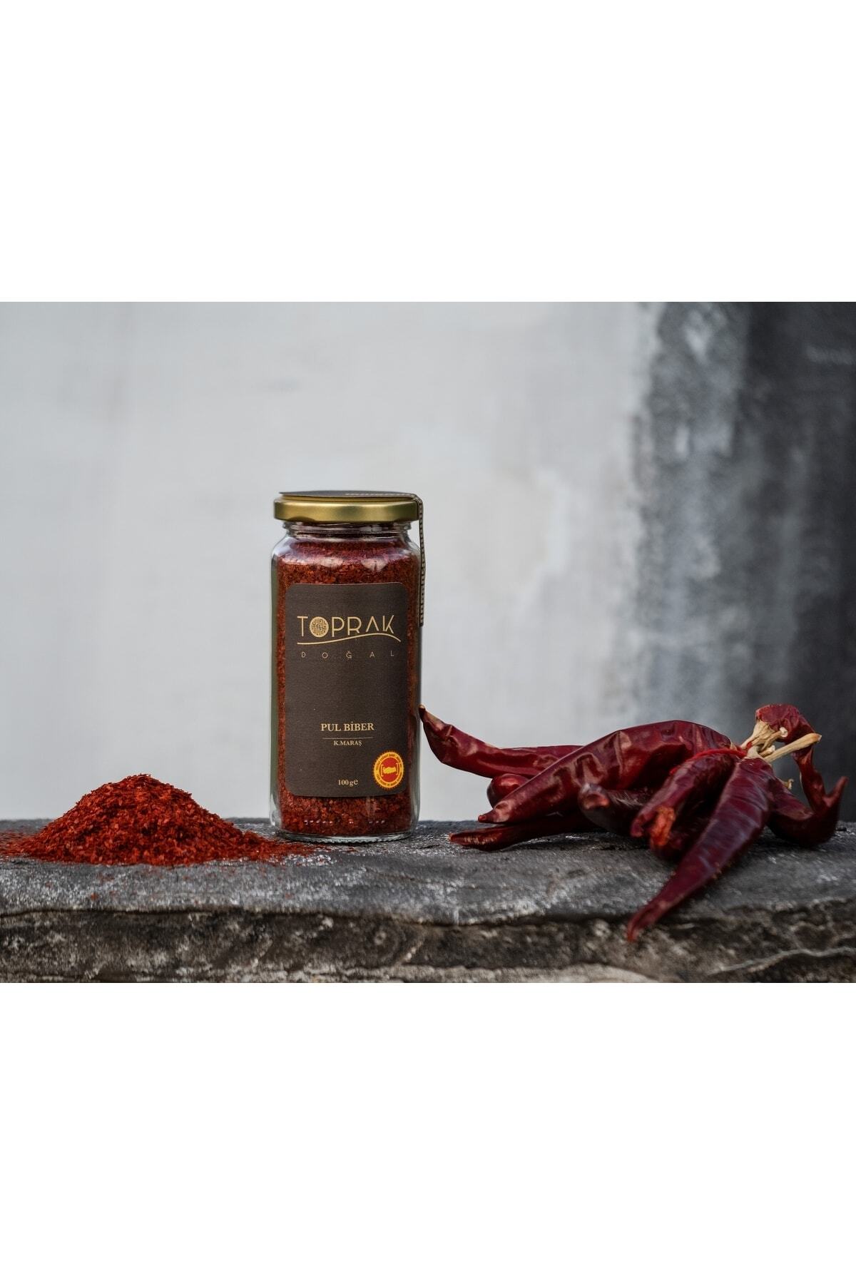 Toprak Doğal Pul Biber 100 G K. Maraş Biberi - Ipek Pul Biber - Maraş I ...