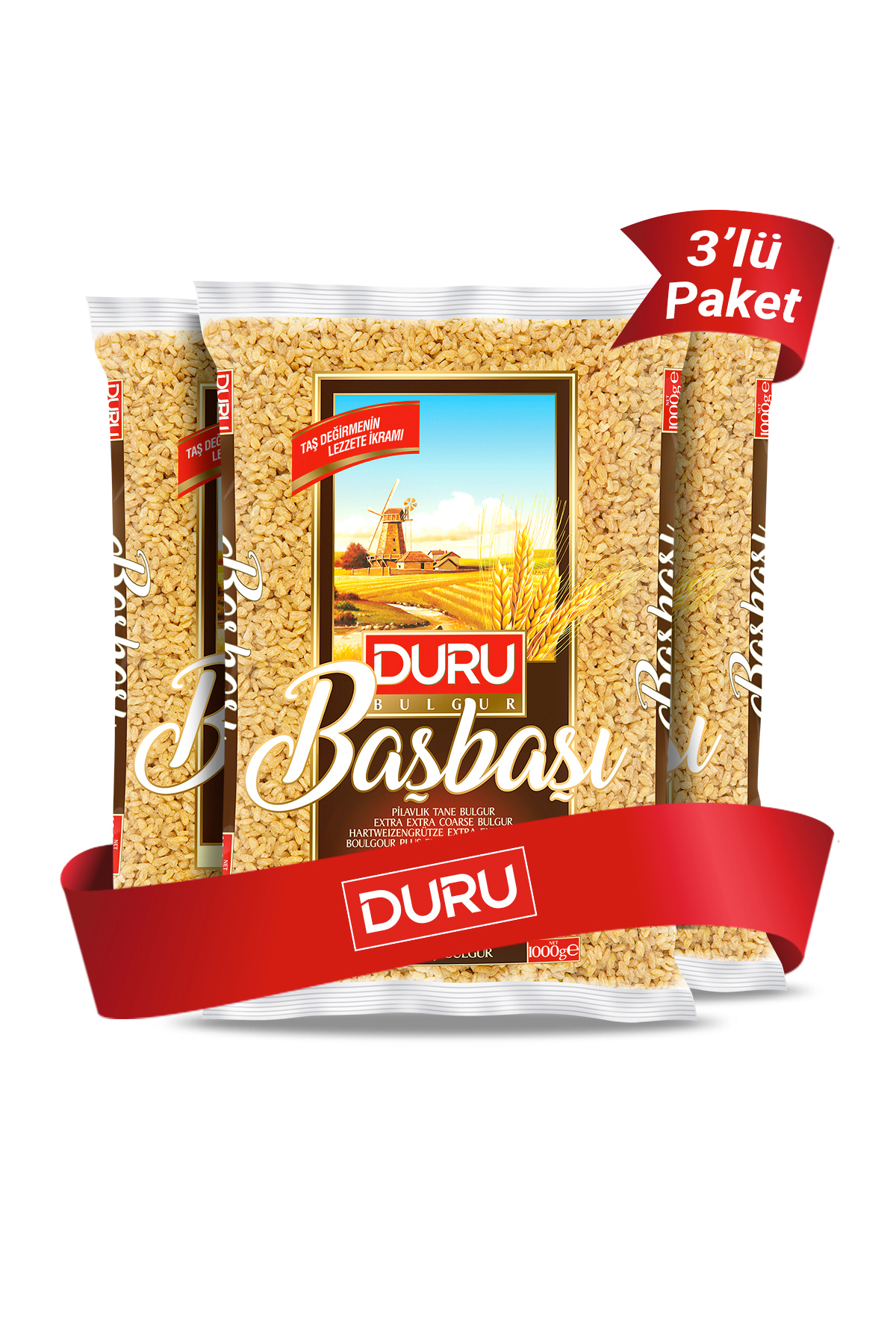 Duru Bulgur 3'lü Başbaşı Bulgur 1 kg Fiyatı, Yorumları - Trendyol