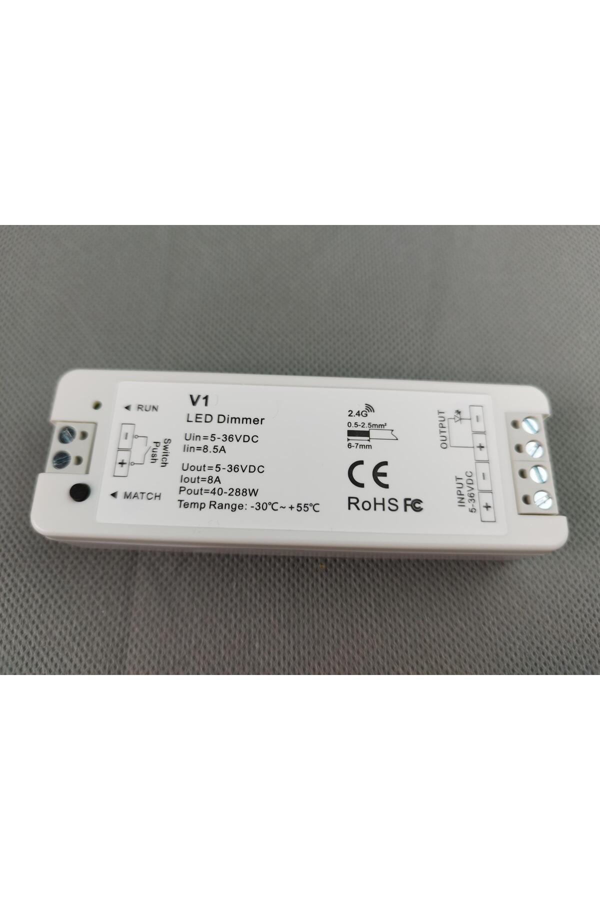 CTC - V1 - LED Dimmer anahtarı 12V 24V 36V 5V DC - KARARTMA KONTROL ...
