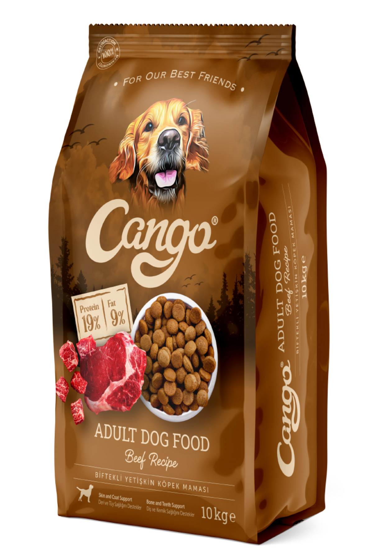 Cango YETİŞKİN KÖPEK MAMASI ETLİ(BİFTEKLİ) 10KG Fiyatı, Yorumları ...