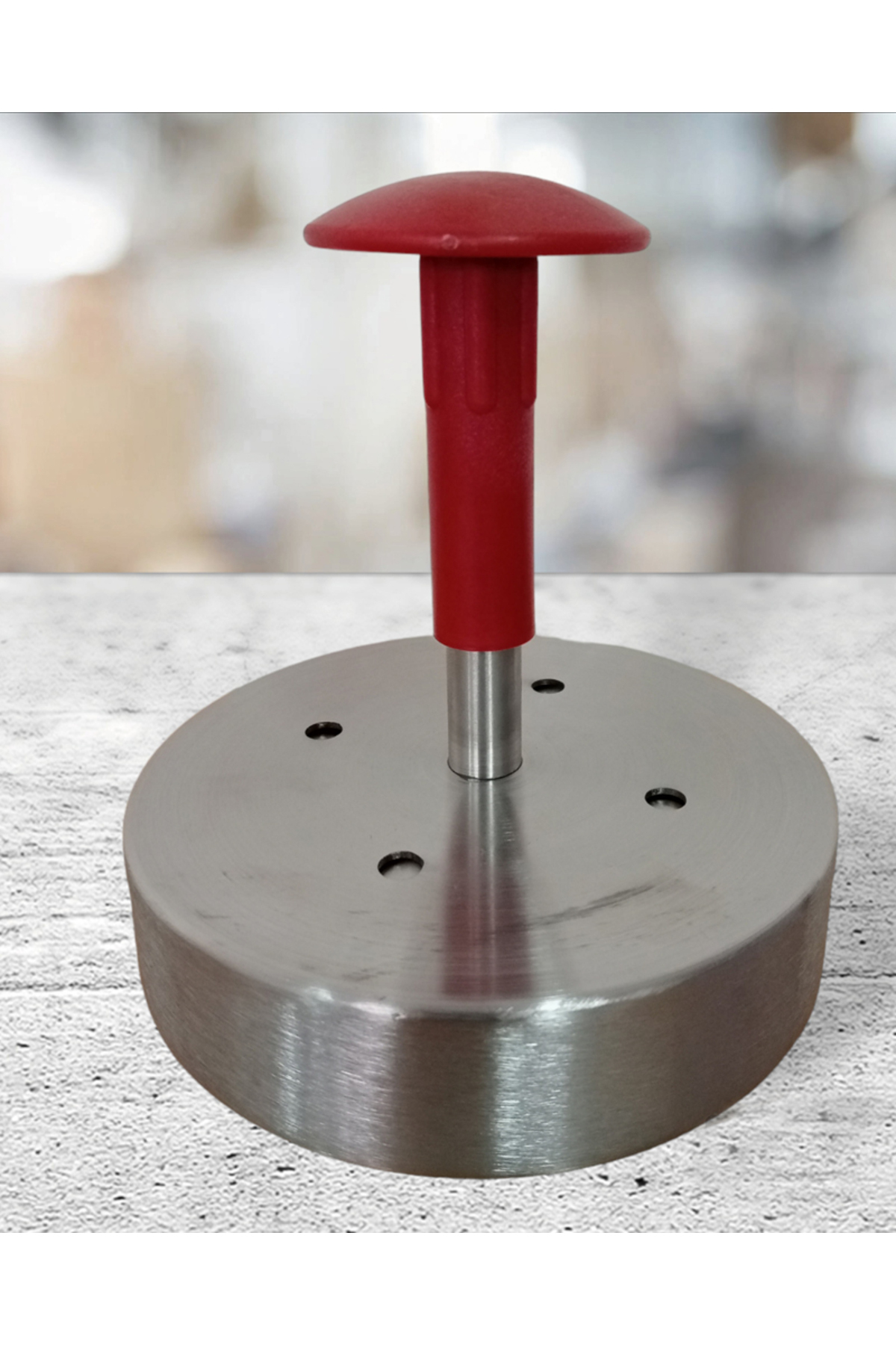 KURCH 10 Cm Hamburger Kalıbı Köfte Presi Basma Şekillendirme Aparatı 60 ...