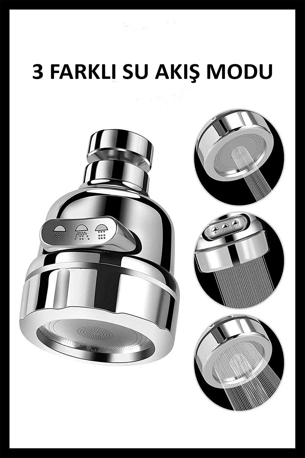 Factorial Mutfak Musluk Ucu Başlık Musluk Başlığı Su Tasarruflu Mutfak ...