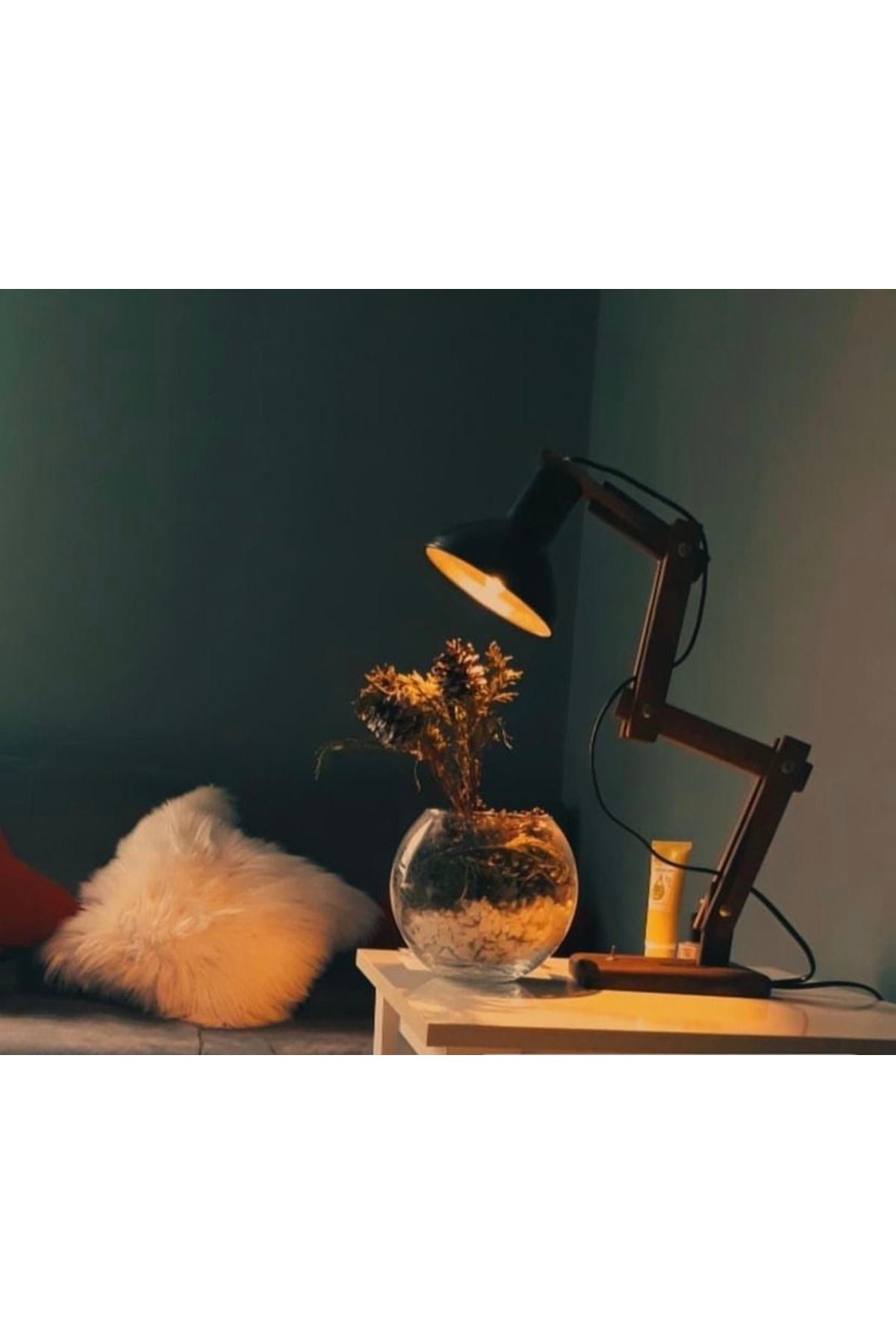 Timdi Ahşap Masa Lambası Çalışma Masası Lambası Fiyatı, Yorumları ...