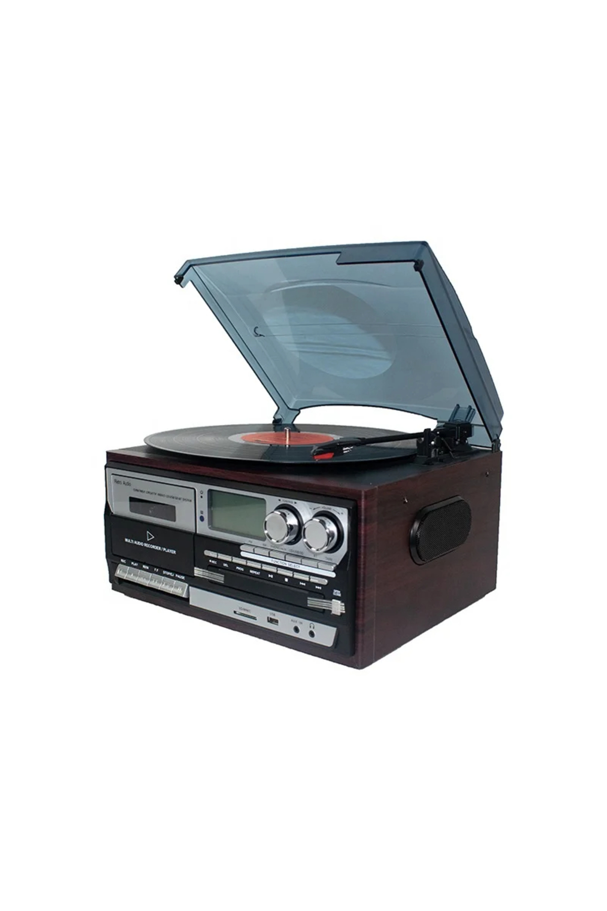 FLAGEN Knstar KN-110 Bluetooth Kumandalı Cdli Kaset USB Radyo 33-45-78 ...