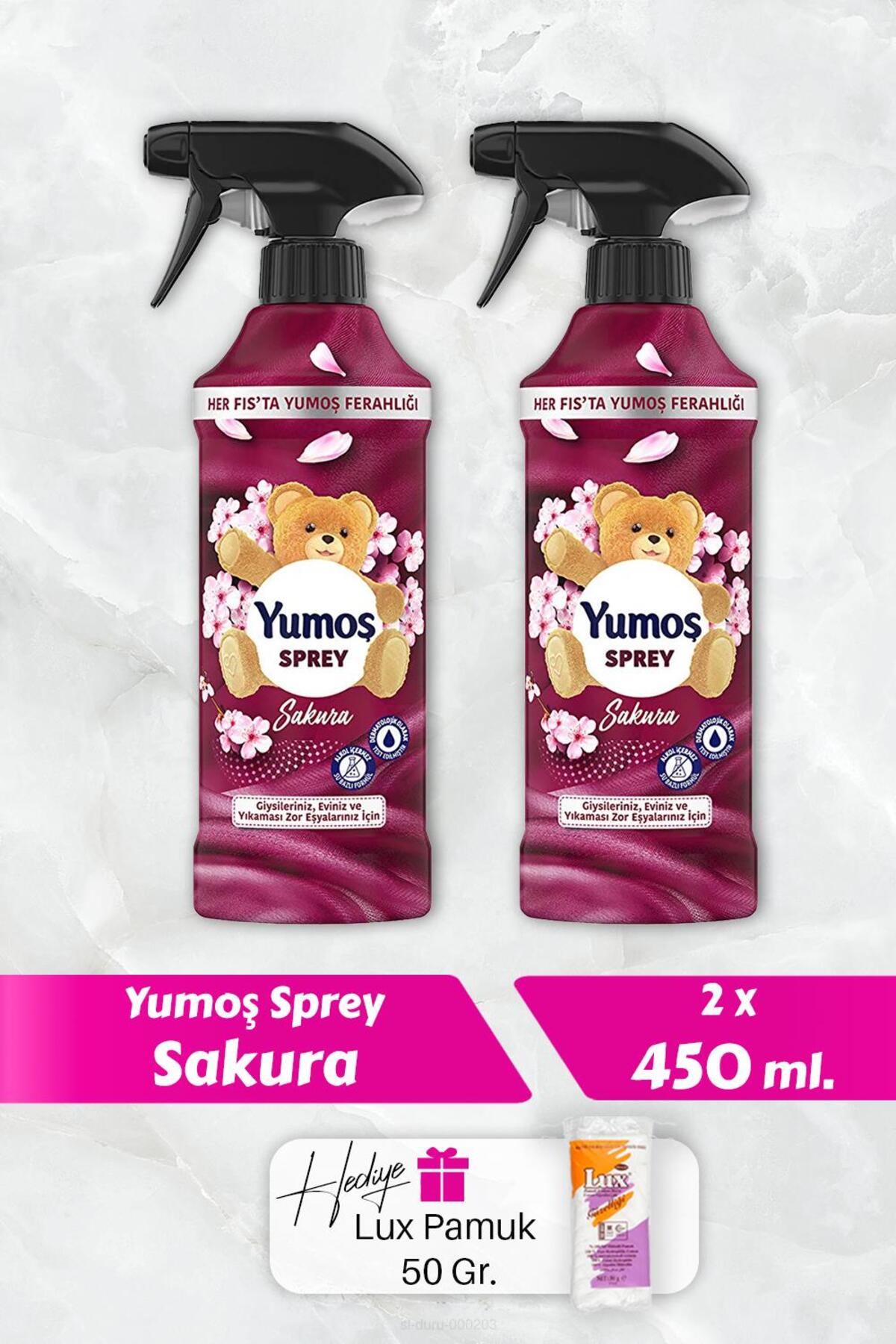 Yumoş Sakura Sprey Koku 2 Adet, Pamuk Hediyeli - Fiyatı, Yorumları