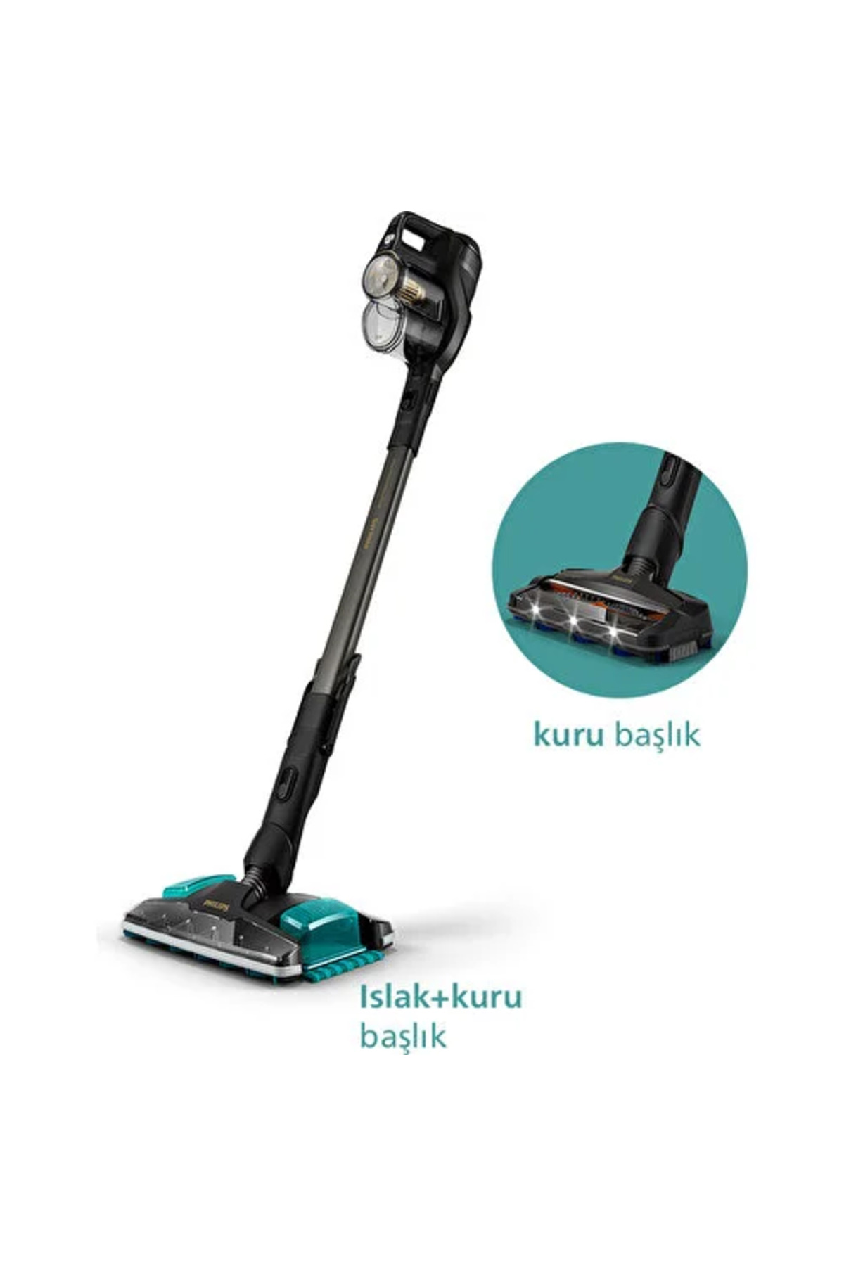 Philips XC8349/01 Aqua Plus 25.2 V Dikey Şarjlı Süpürge - Fiyatı, Yorumları