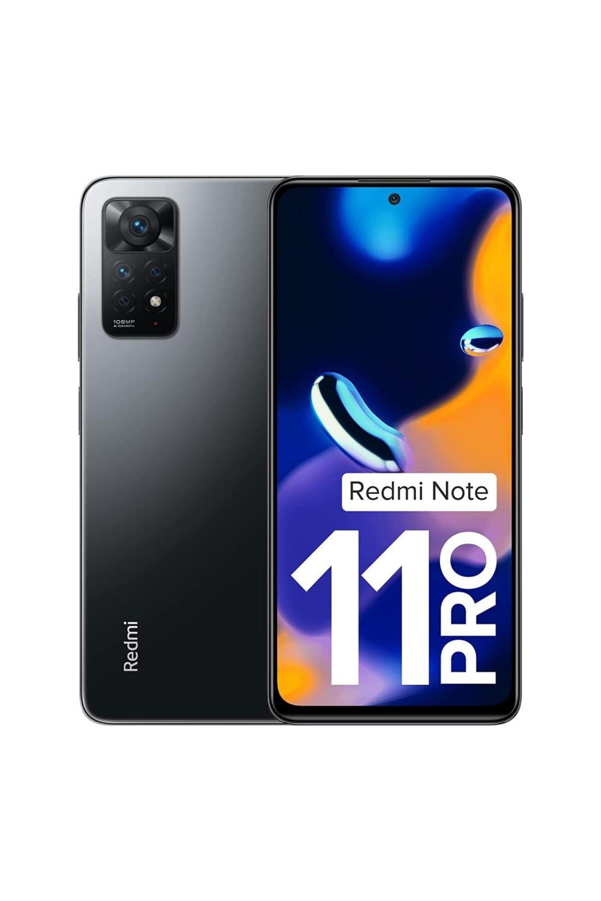 Xiaomi Redmi Note 11 Pro 128 Gb/8 Gb Ram Siyah Yenilenmiş Ürün (sıfır ...