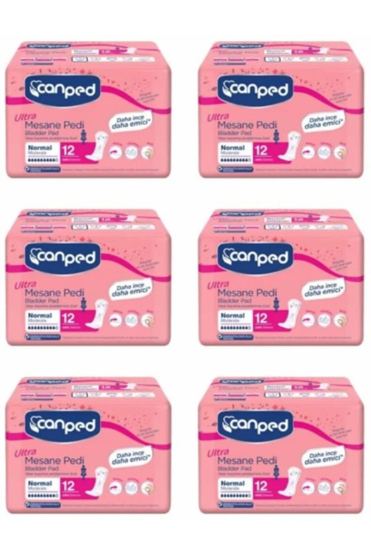 Canped Ultra Mesane Pedi Normal - M - 72 Adet Fiyatı, Yorumları - Trendyol