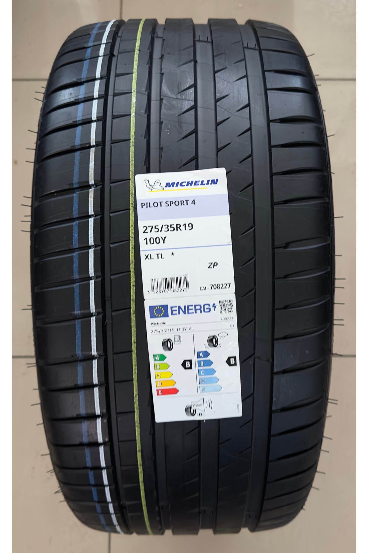 Michelin Mi?cheli?n 275/35r19 100y Xl* Zp(RUN FLAT) Pilot Sport 4 Yaz Lastiği 2024 Üretim Fiyatı ...