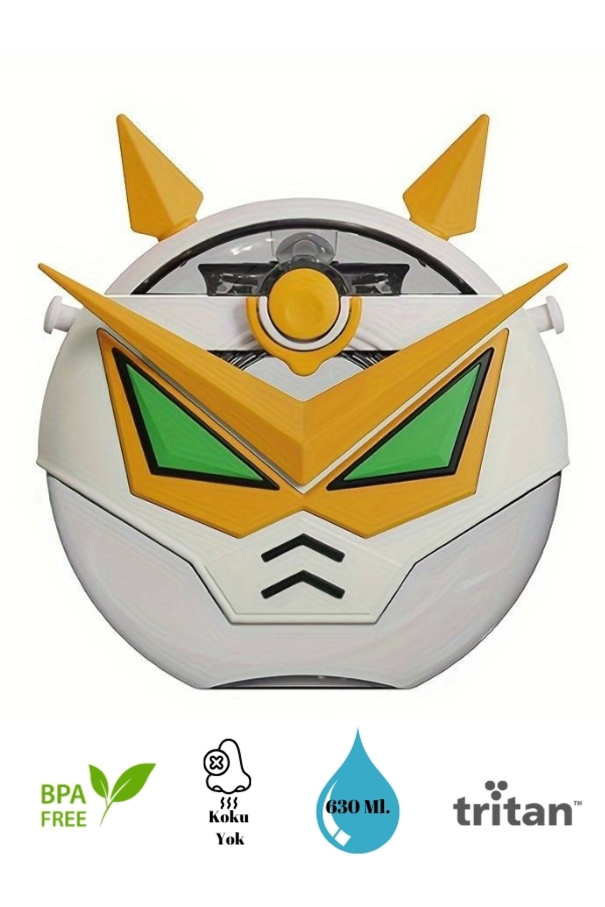 Vagonlife Coco Smile Straw Robot Tritan Bottle - 630ML Fiyatı ...