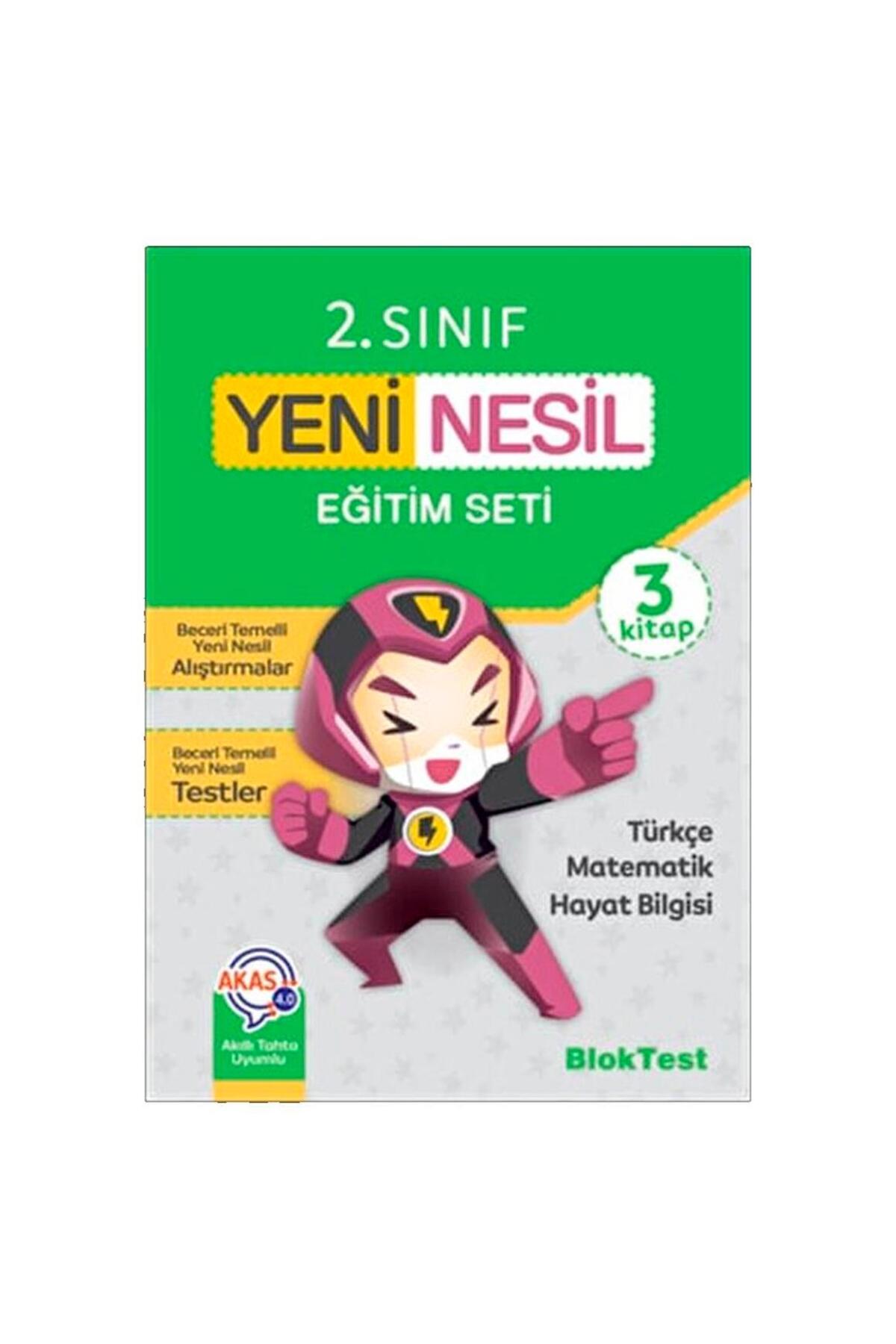 Blok Test yay Blok Test Yayınları 2. Sınıf Yeni Nesil Eğitim Seti (3 ...