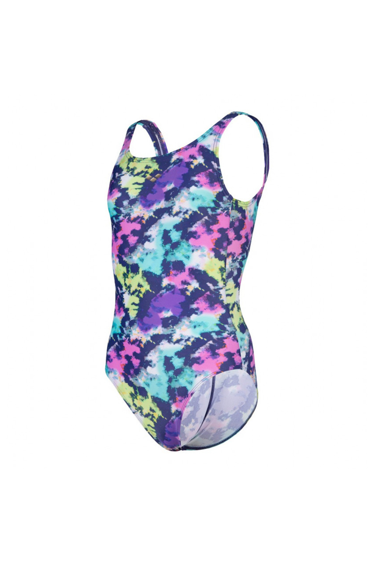 Arena Tie And Dye Swimsuit U Back Çocuk Mavi Yüzücü Mayosu 006199700 ...