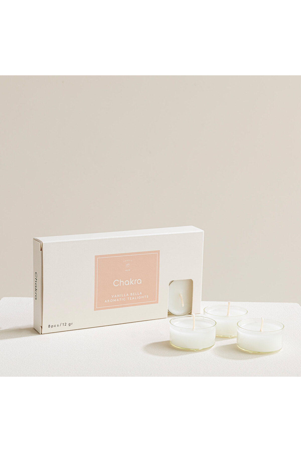Chakra Vanilla Bella 8 Li Tealight Mum Natural Fiyatı, Yorumları - Trendyol