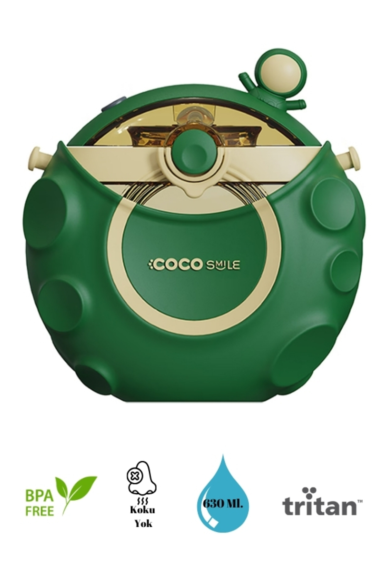 Vagonlife Coco Smile Straw Space Tritan Bottle - 630ML Fiyatı ...