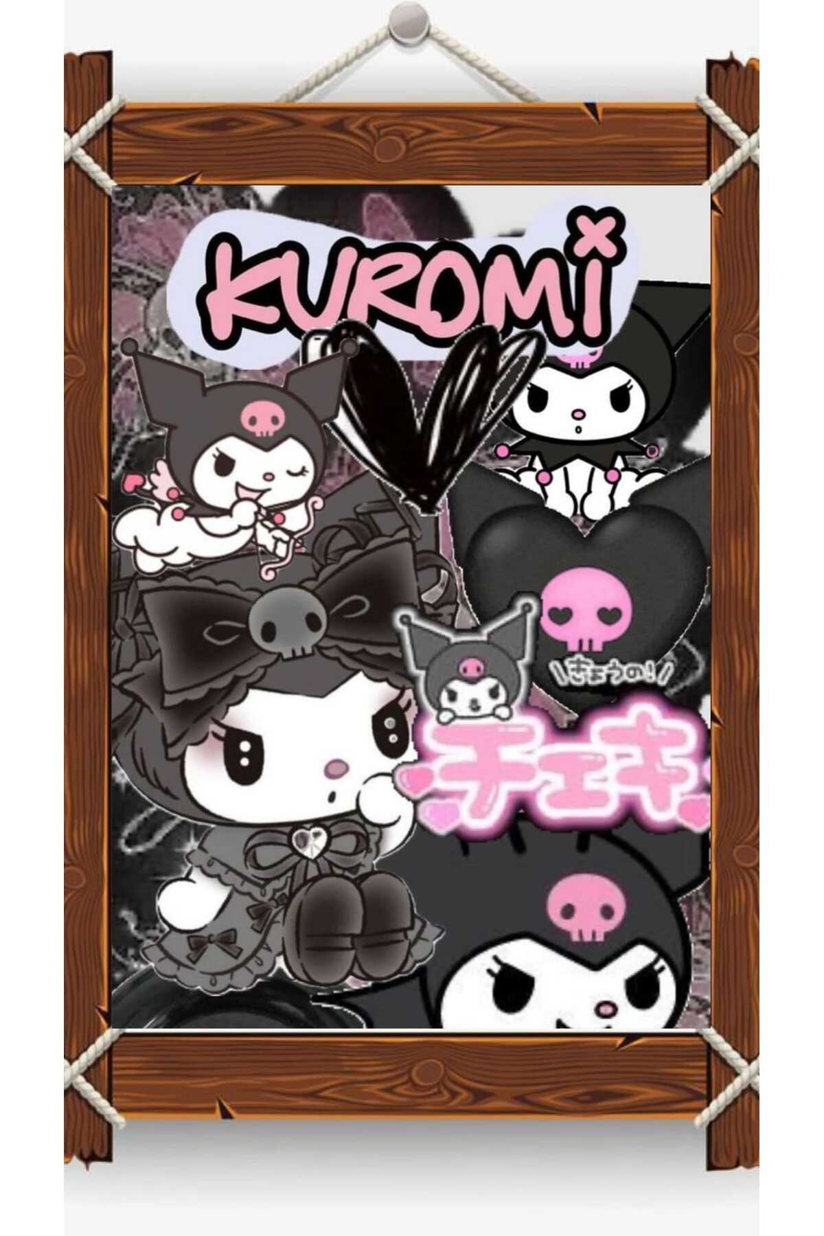 animeandyourworld KUROMİ poster A4 boyutu 21*29 cm pvc kaplı 200 gr ...