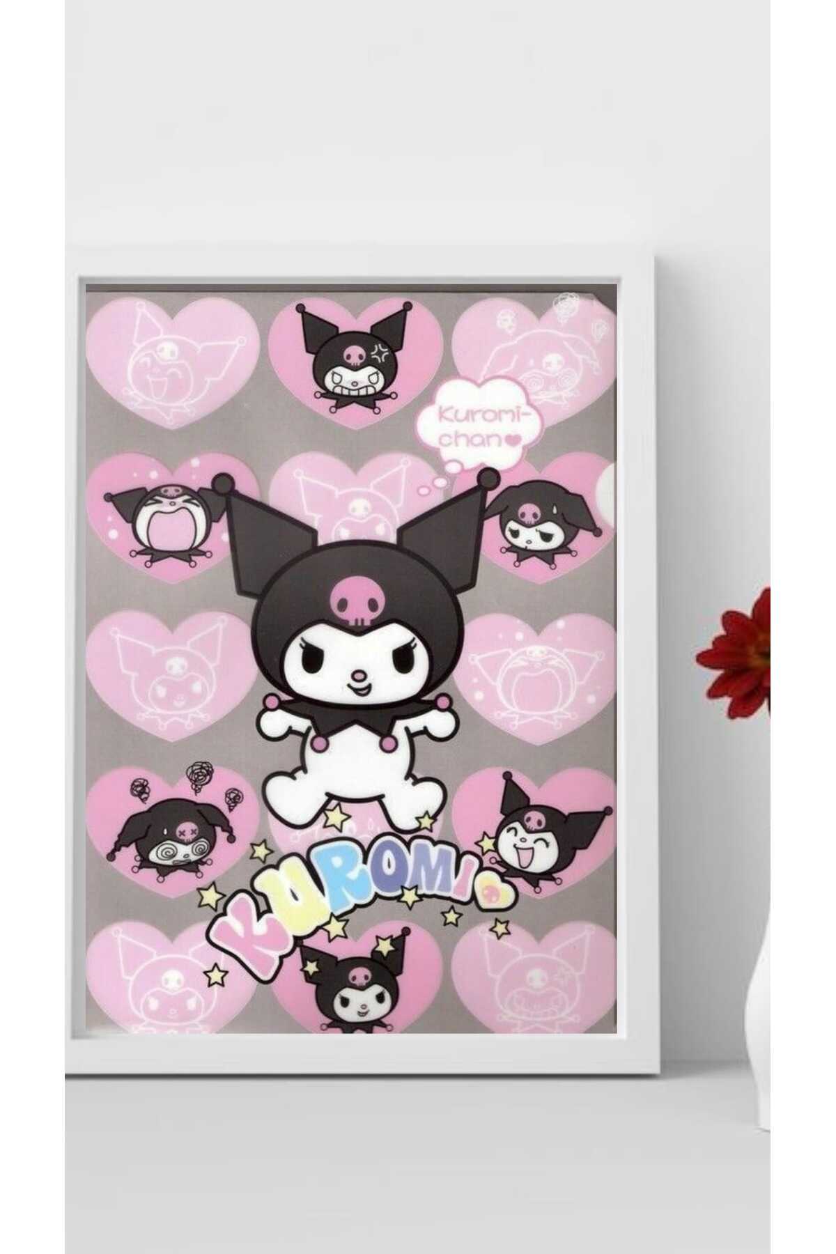 animeandyourworld KUROMİ poster A4 boyutu 21*29 cm pvc kaplı 200 gr ...