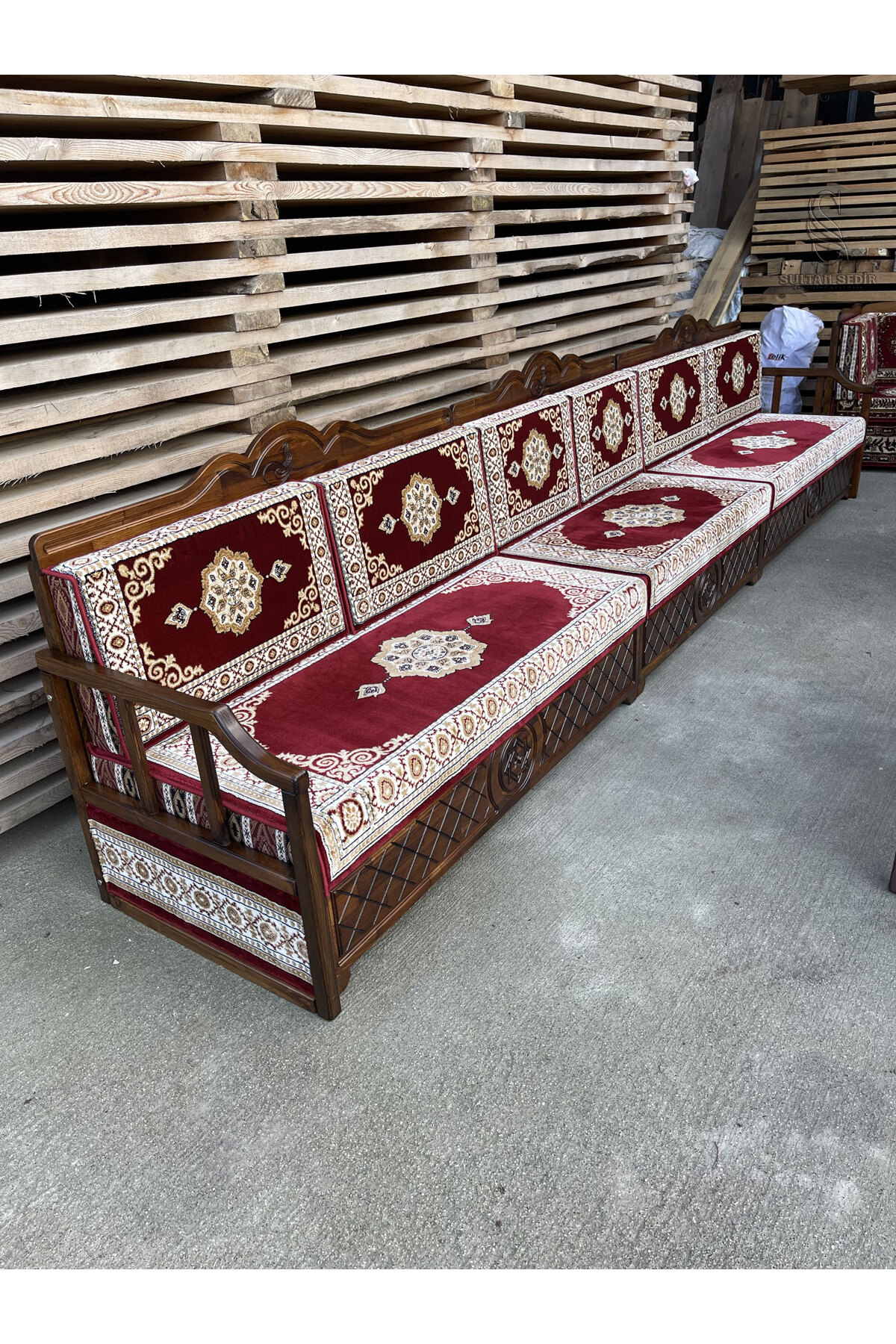 Sultan Sedir Motifli Selçuklu 430 cm Tek Sedir Fiyatı, Yorumları - Trendyol