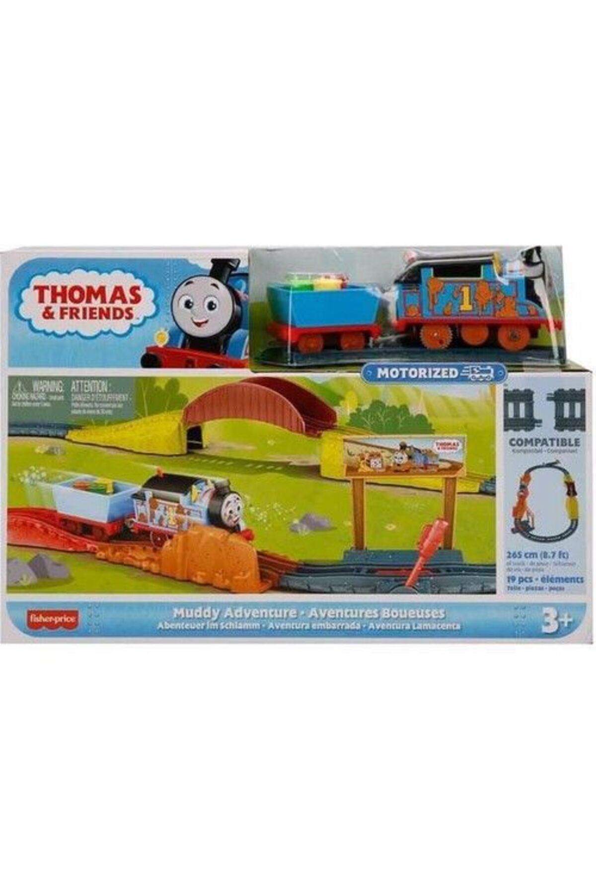 Mattel Hgy78/hhv98 Thomas & Friends Thomas And Friends Motorlu Tren ...