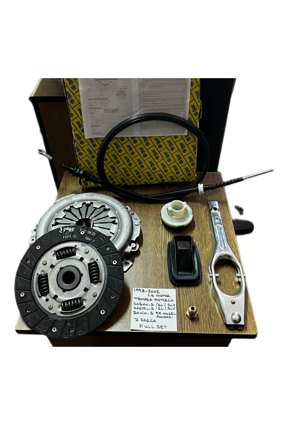 Opar KARAGÖZ Tofaş Doğan Kartal Şahin Slx Debriyaj Seti - Baskı Balata ...