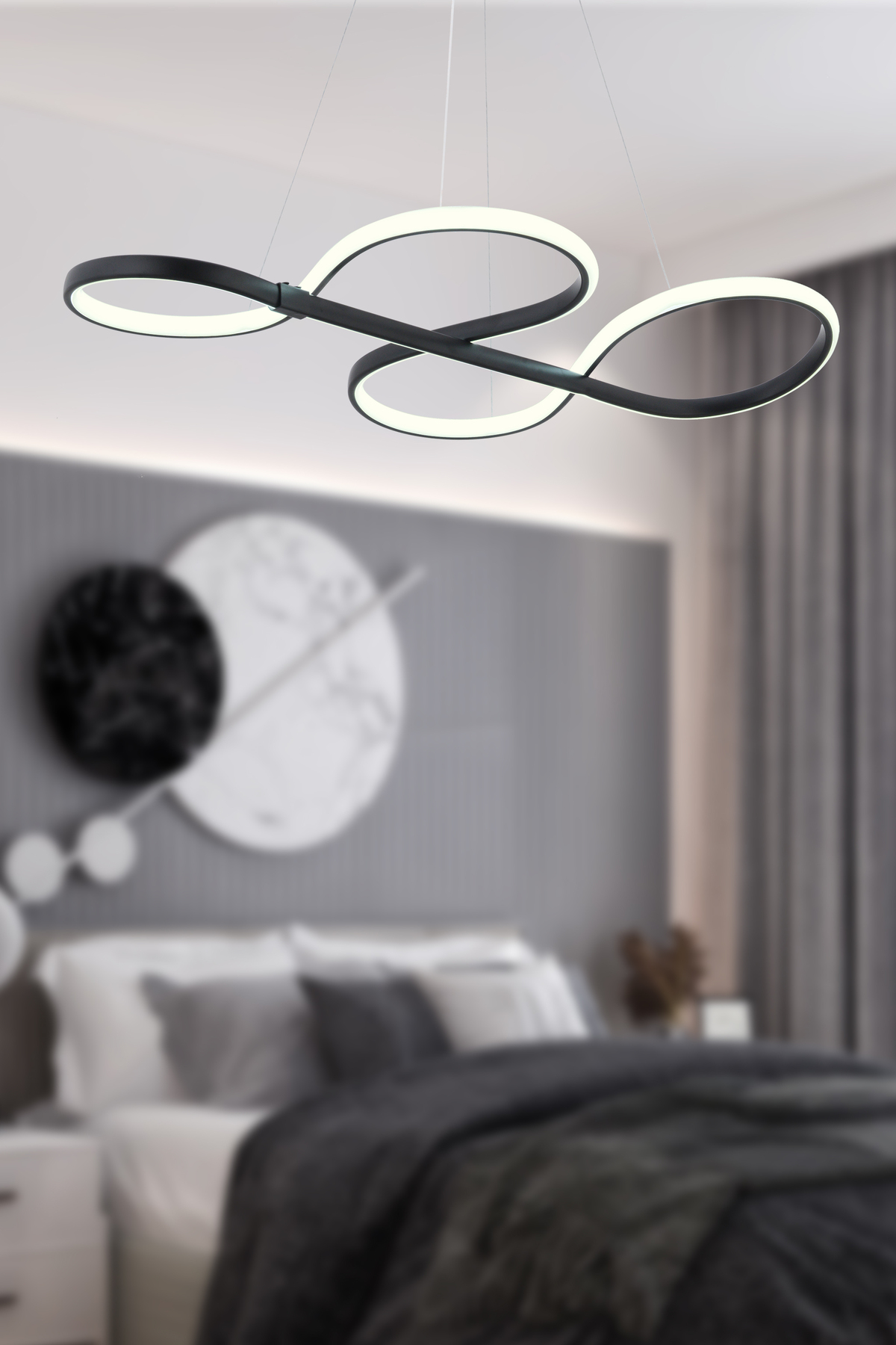 Trend Kitchen Trend Masculinus Eskitme Sarkıt Led Avize Beyaz Power ...