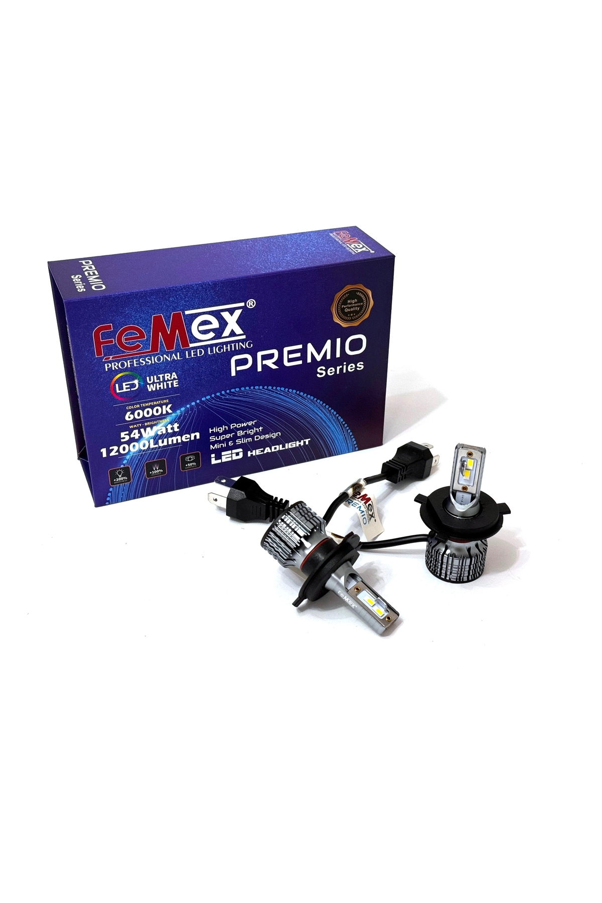 FEMEX Hyundai H100 Led Xenon Kısa Far Ampulu Femex Premio H4 Csp ...