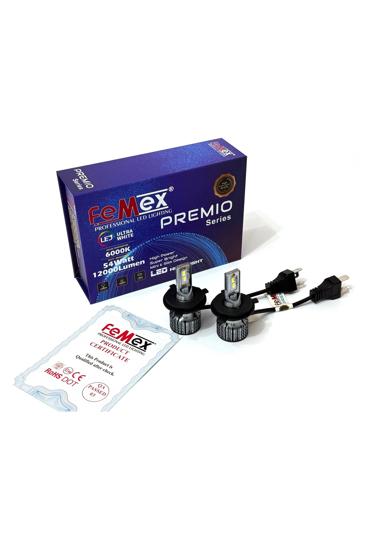 FEMEX Hyundai H100 Led Xenon Kısa Far Ampulu Femex Premio H4 Csp ...