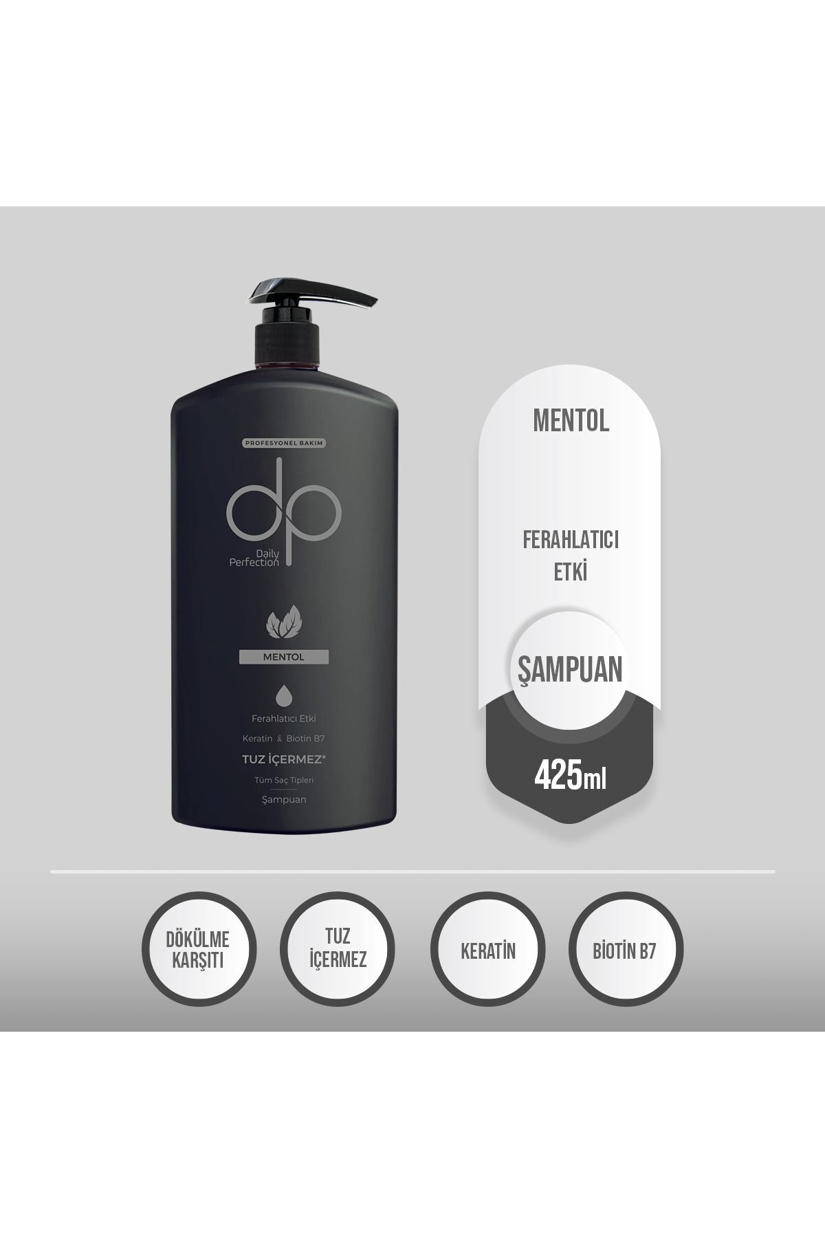 DP Daily PerfectionŞampuan 425 ml Mentol Fiyatı, Yorumları - Trendyol