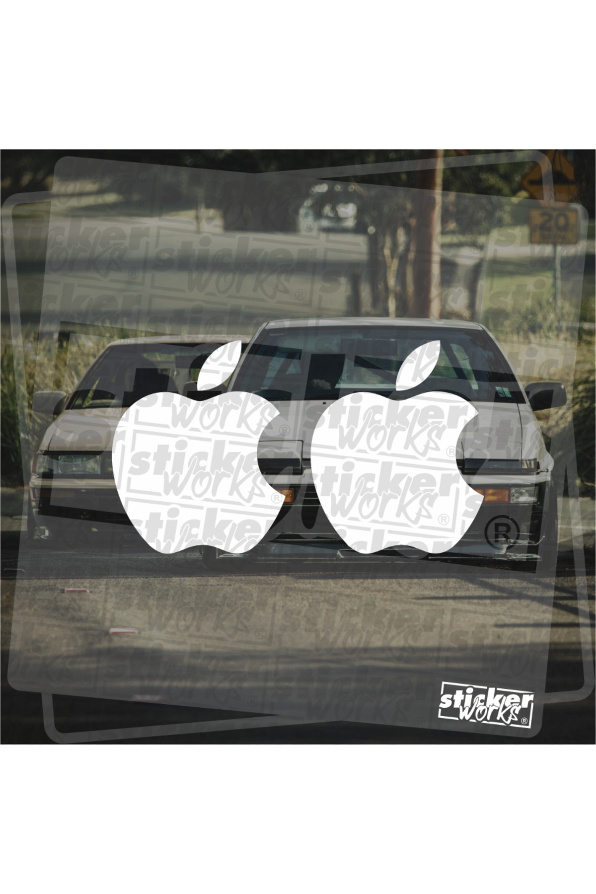 Sticker Works Apple Sticker ( 2 Adet ) Fiyatı, Yorumları - Trendyol