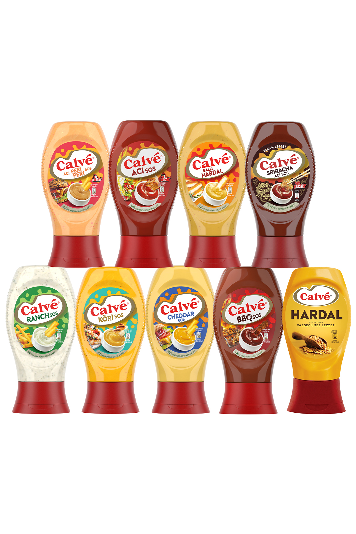 Calve Sos Paketi 9lu Set Fiyatı, Yorumları - Trendyol