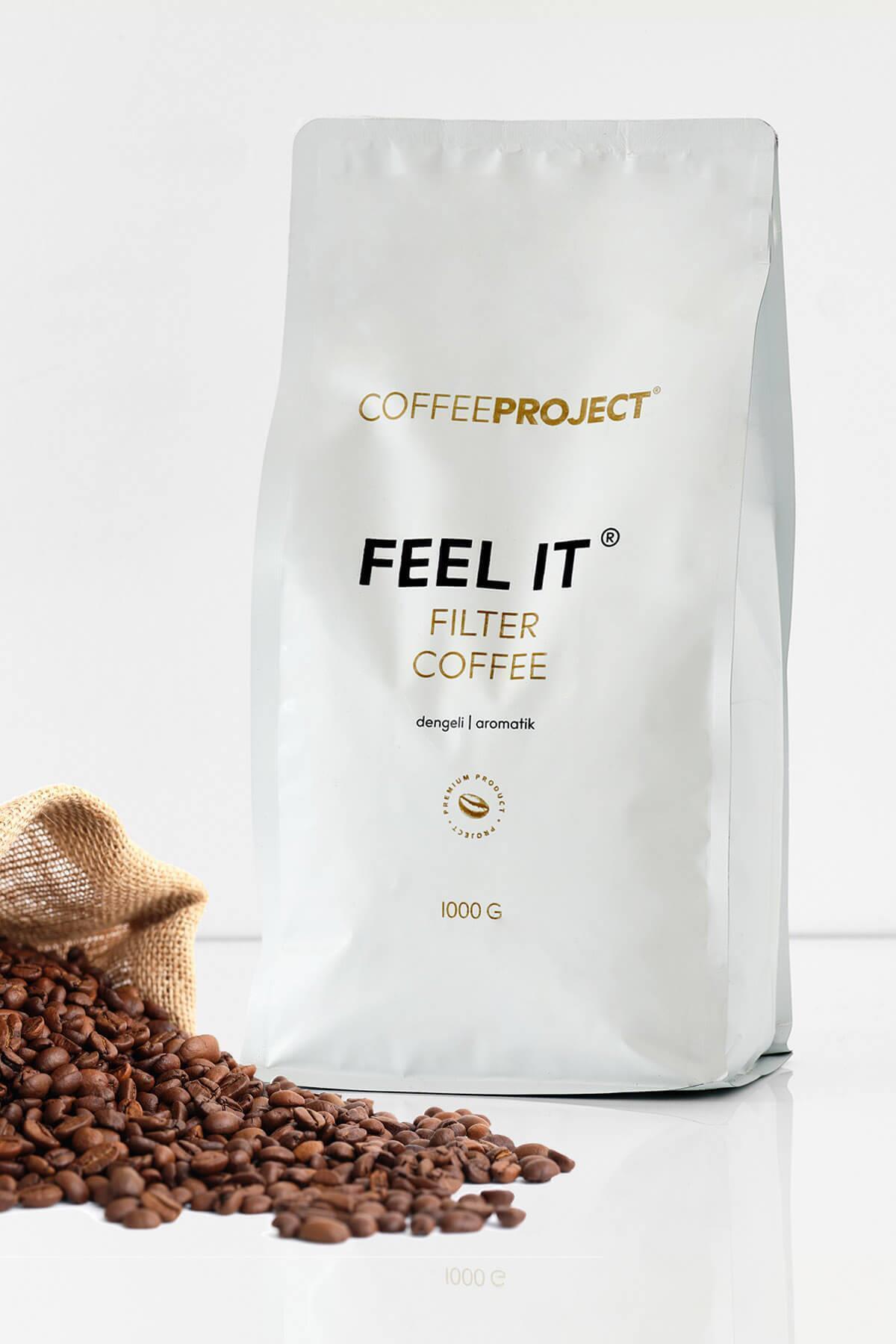 Coffee Project 1 Kg Filtre Kahve - Filter Coffee | Feel It Fiyatı ...