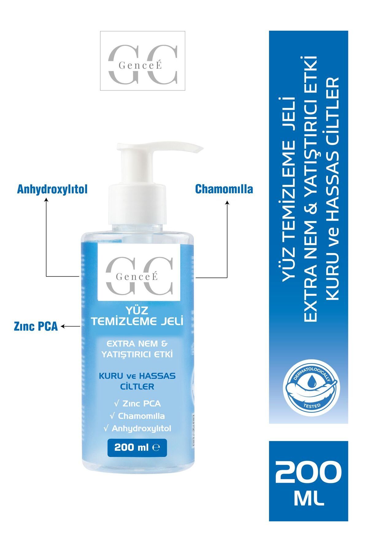 GenceE Kuru ve Hassas Ciltler için Extra Nem Yatıştırıcı Etkili Yüz ...