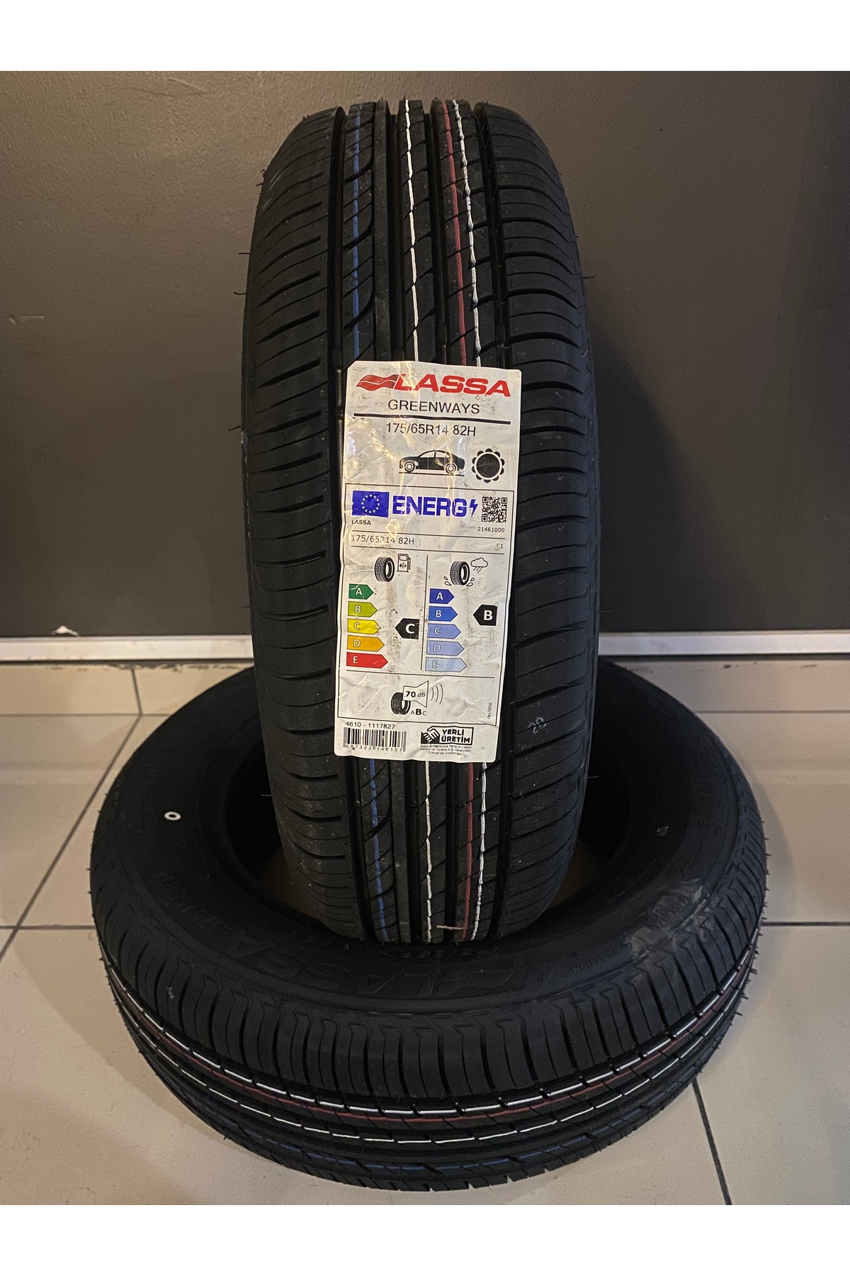 Lassa 175/65R14 82H GREENWAYS OTO YAZ LASTİĞİ (ÇELİK SİBOP HEDİYE ...