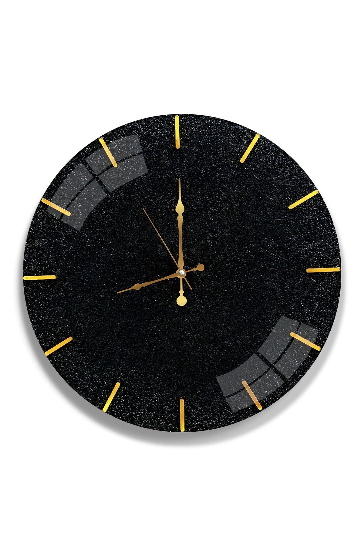 EMYA HOME Black Stone Cam Saat - 60 cm Fiyatı, Yorumları - Trendyol