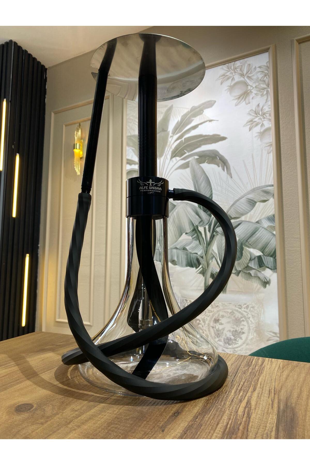 ALFE SHİSHA Performans nargile takımı orta boy black Fiyatı, Yorumları ...