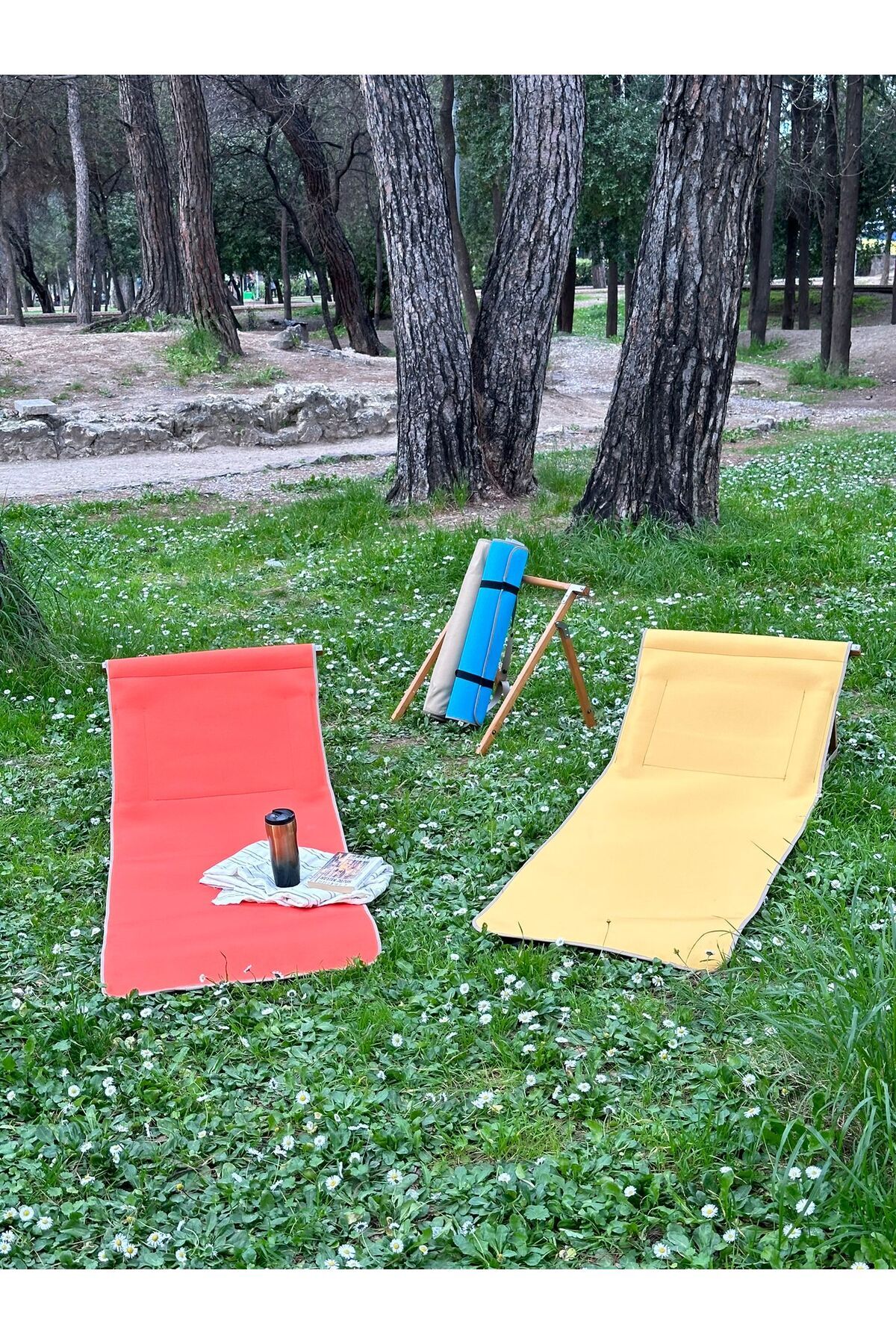 Floki Outdoor Yoga, Pilates Ve Çadır Matı Olabilen, Eğim Ayarlı ...