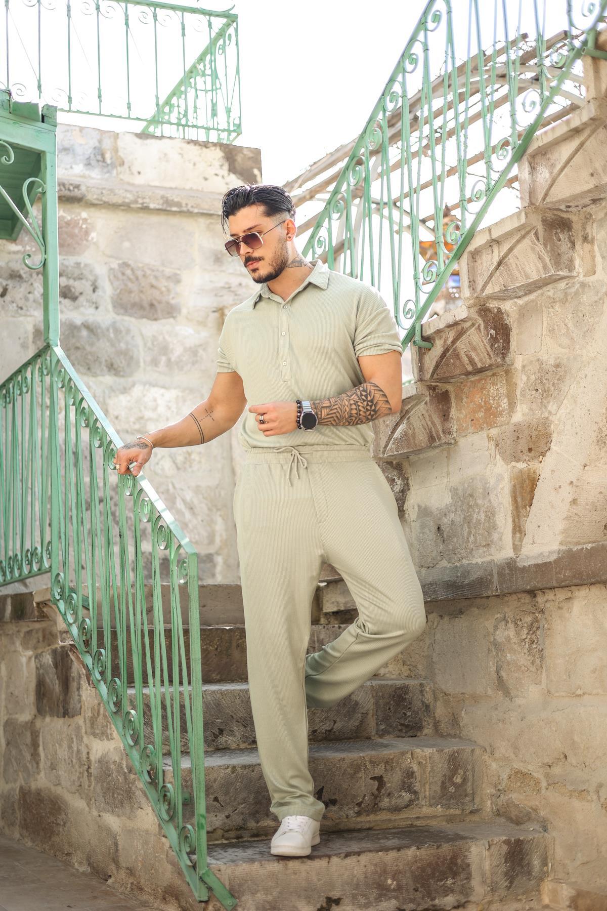 OUTFİT MAN Erkek Baggy Dokulu Pantolon Mint Fiyatı, Yorumları - Trendyol