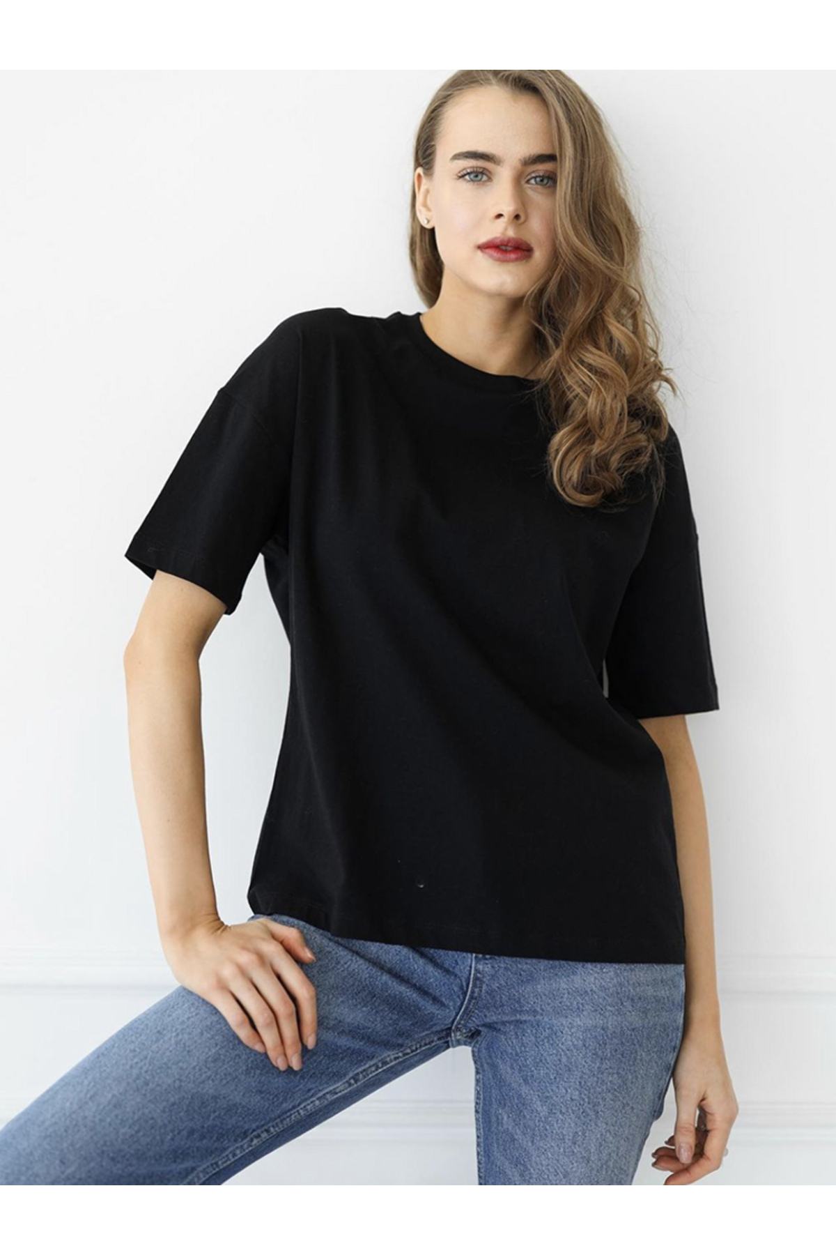 LYX Unisex Bisiklet Yaka Basic Oversize T-shirt Fiyatı, Yorumları - Trendyol