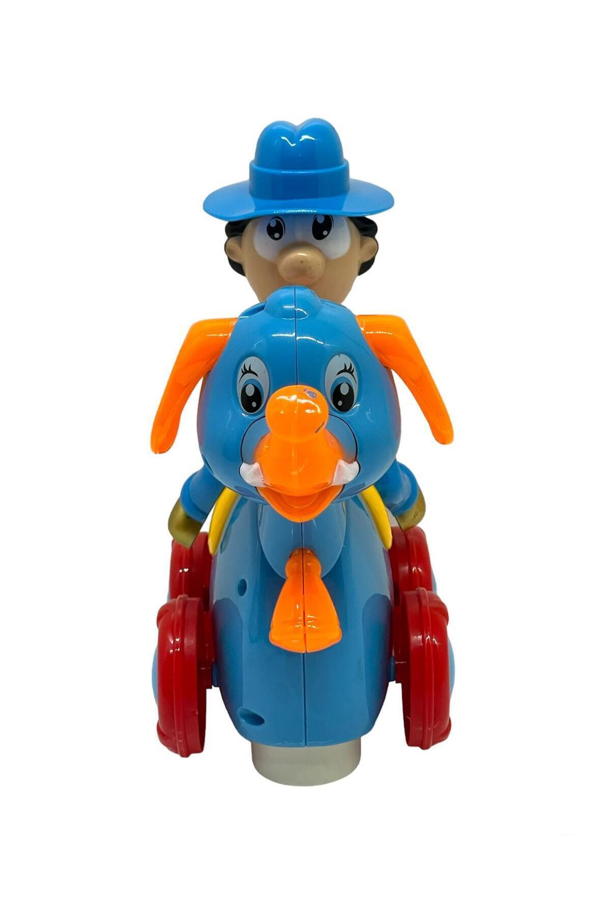 PeriYedi Fil Adam Işıklı ve Sesli Hareketli Çarp Dön Oyuncak Araba ...