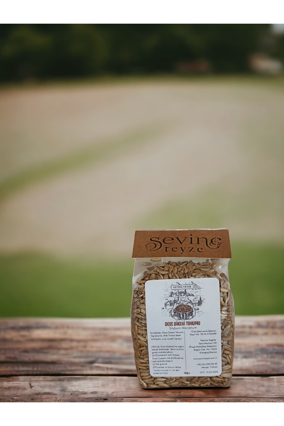 Organik Teyze Sevinç Teyze Deve Dikeni Tohumu (Kenger Tohumu) 125g ...