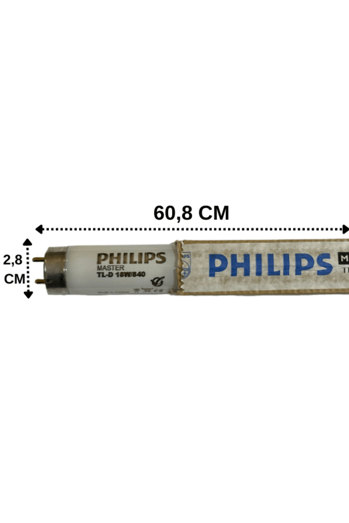 Philips Master TL-D 18W 840 4000K (Günışığı) G13 Duylu Floresan ...