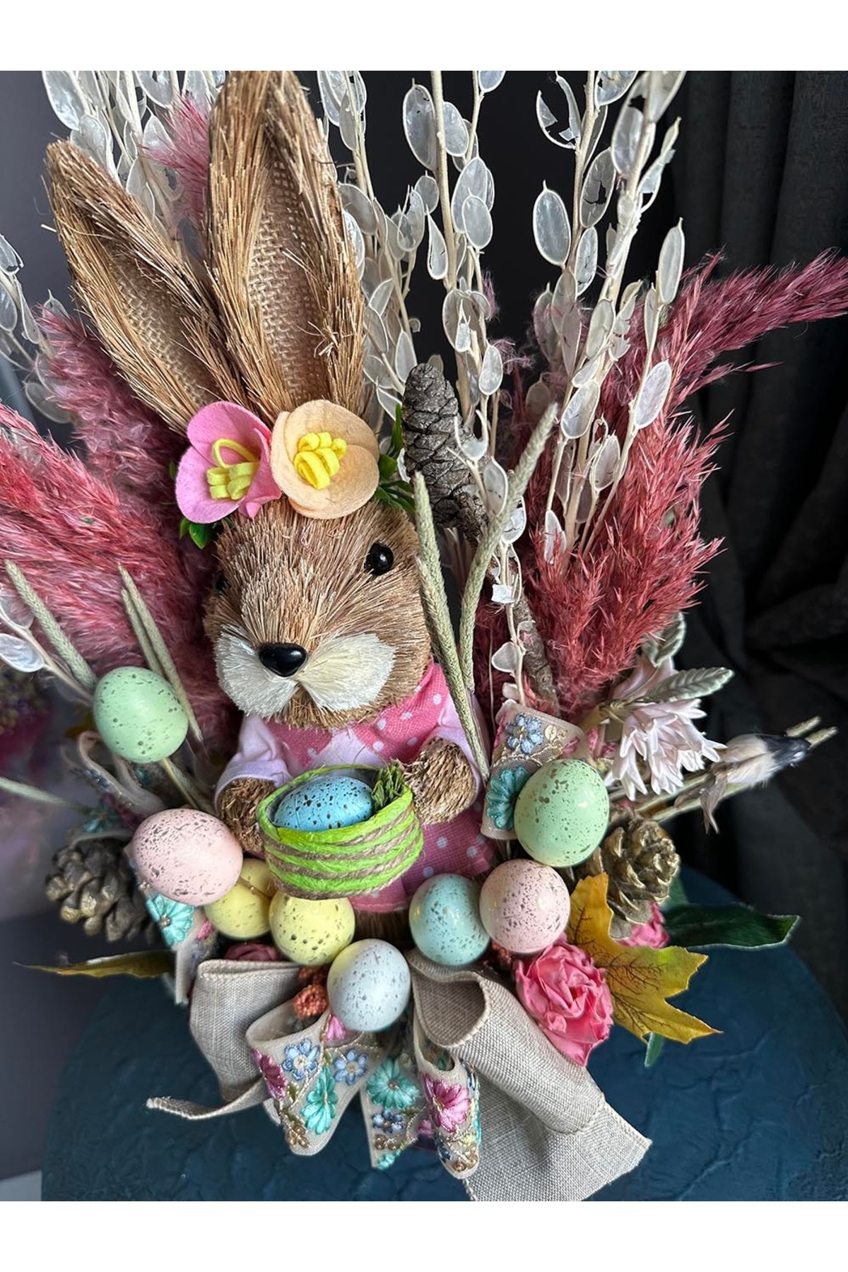 HAZE DESİGN LAB Paskalya Tavşanı Çiçekli Çanak Fiyatı, Yorumları - Trendyol